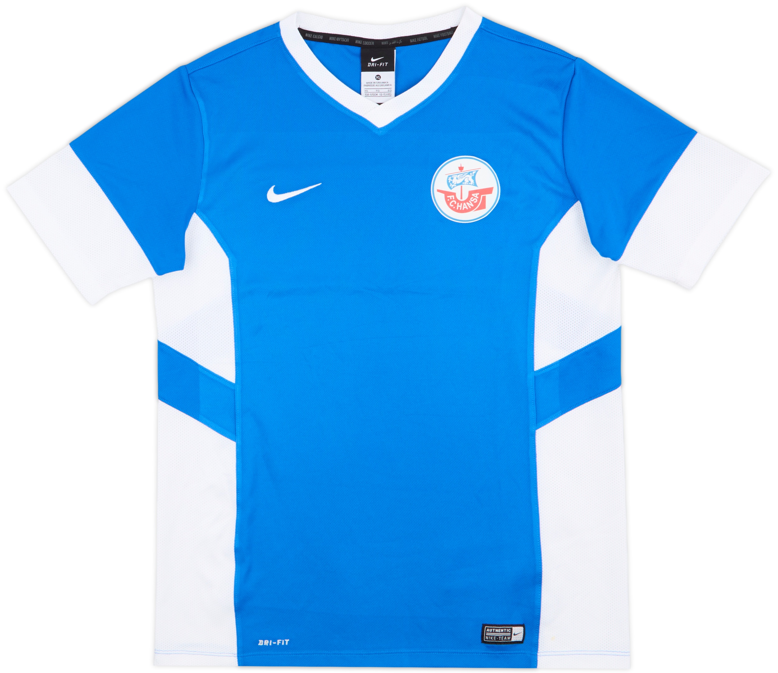 2016-17 Hansa Rostock Nike Training Shirt - 8/10 - (XL.Boys)