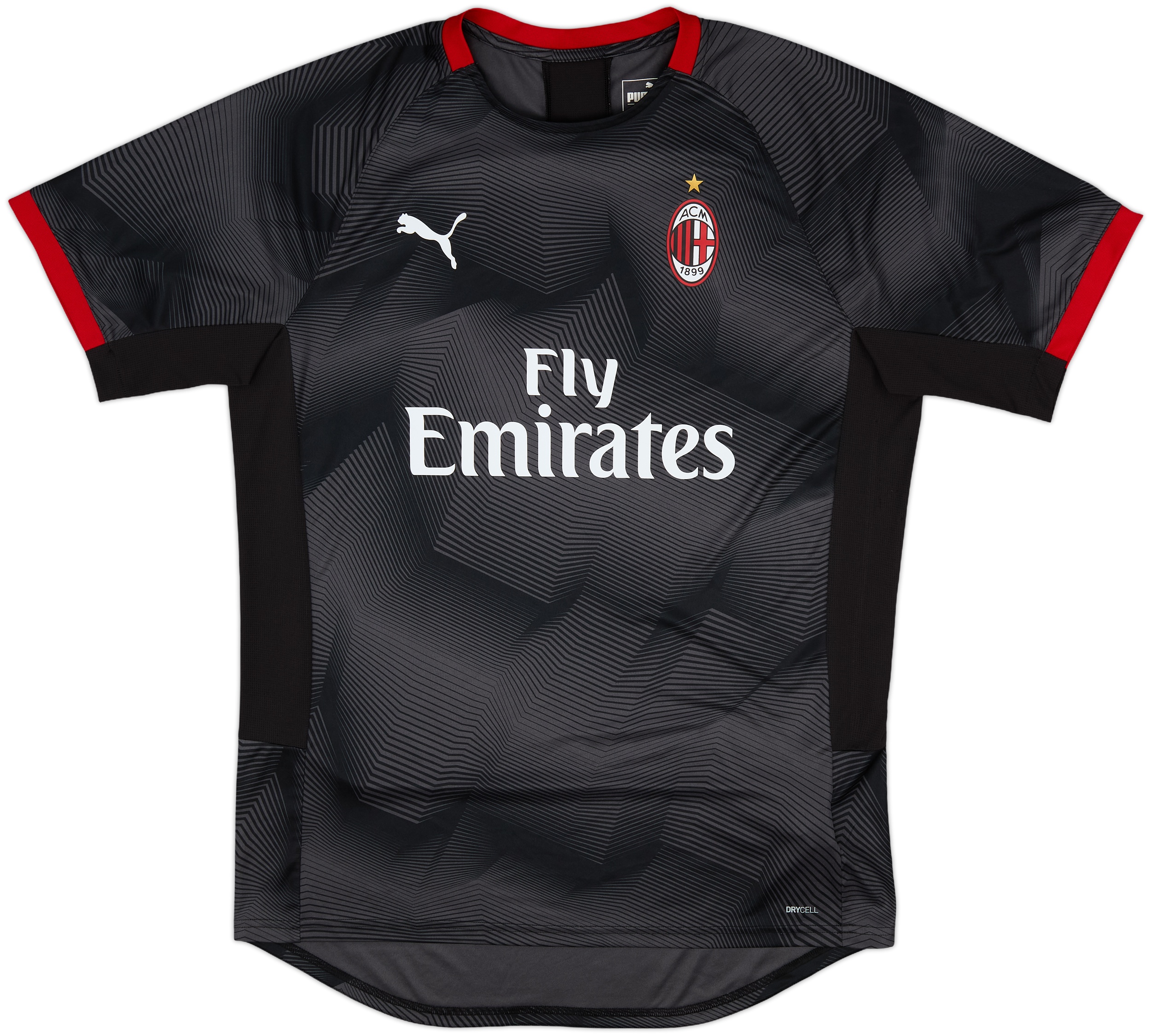 2018-19 AC Milan Puma Training Shirt - 8/10 - (XL)