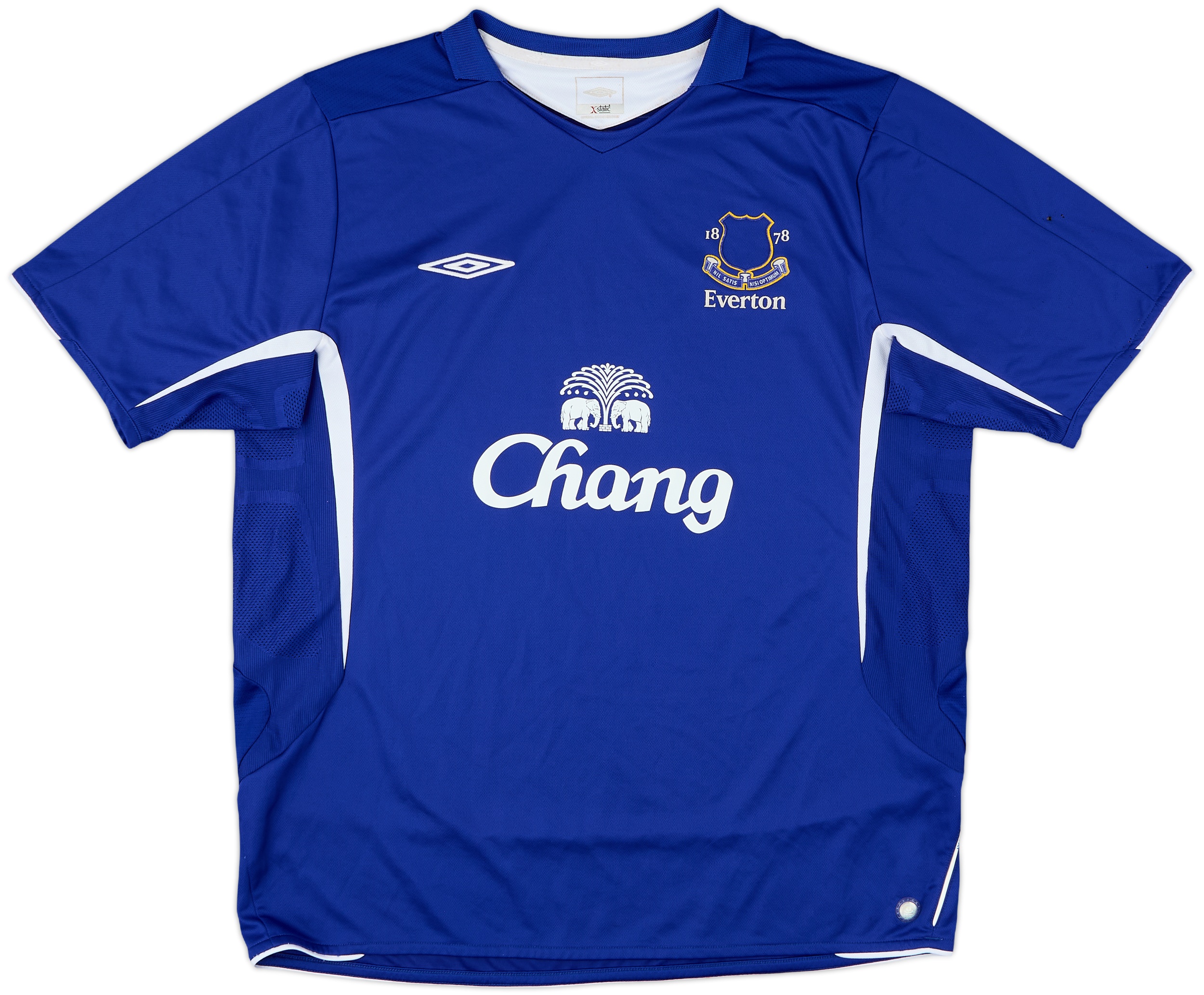 2005-06 Everton Home Shirt - 3/10 - (XL)