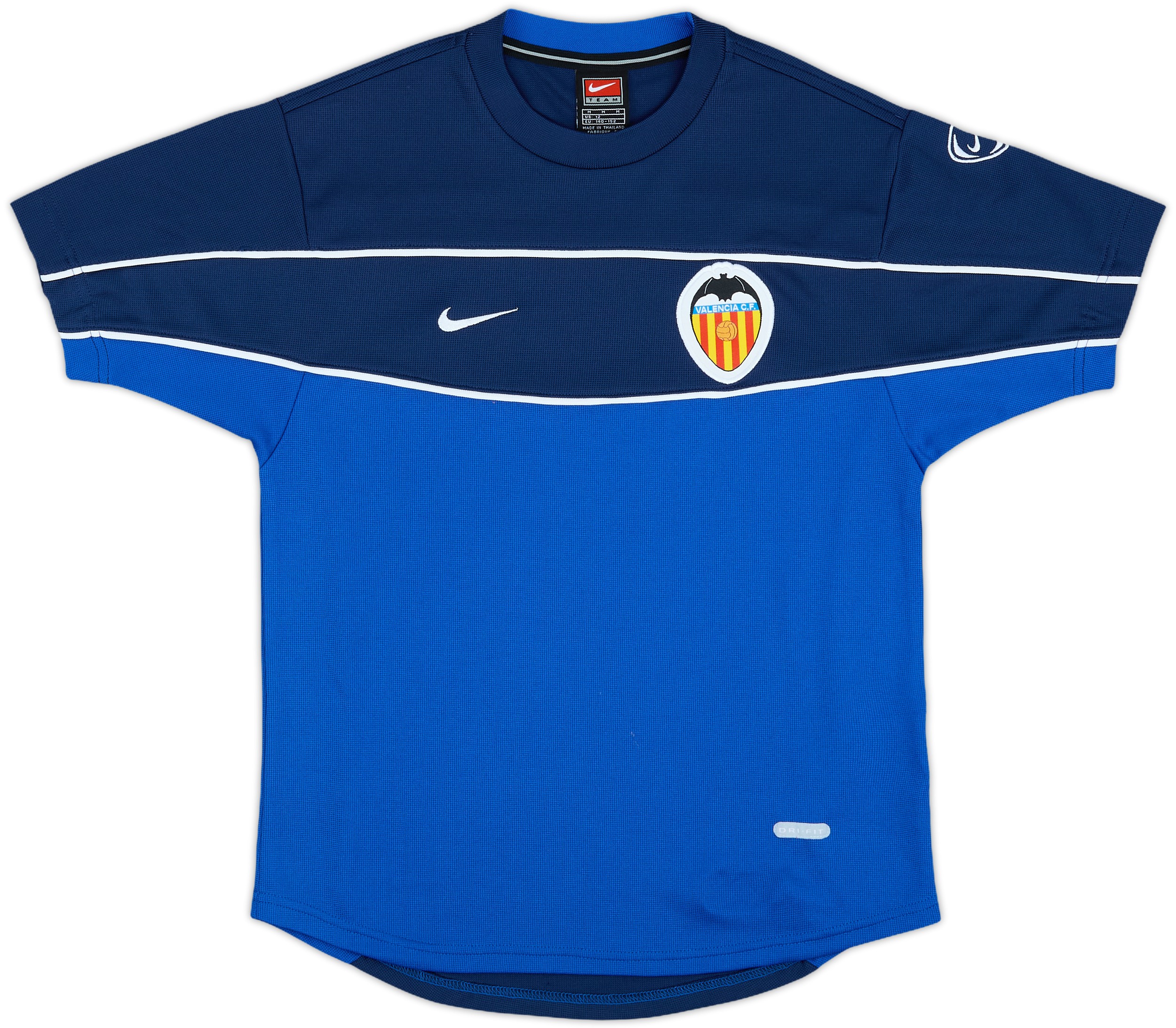 2001-02 Valencia Nike Training Shirt - 9/10 - (M.Boys)