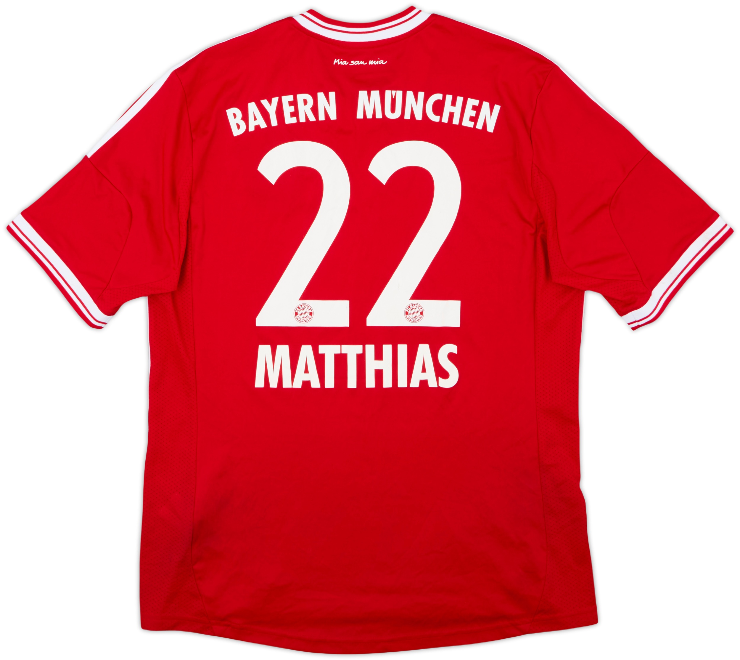 2013-14 Bayern Munich Home Shirt Matthias #22 - 7/10 - (L)