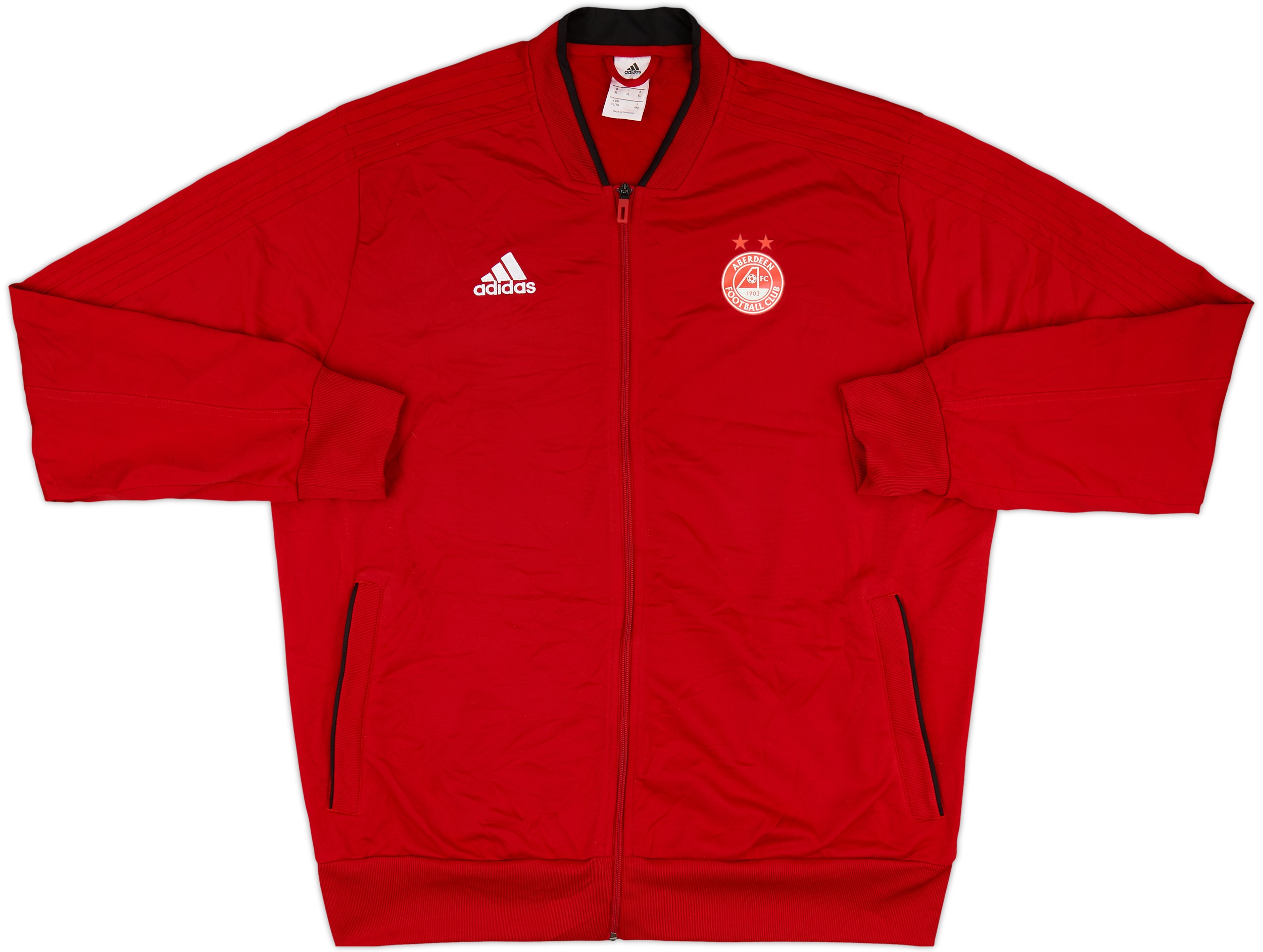 2018-19 Aberdeen adidas Track Jacket - 8/10 - (XL)