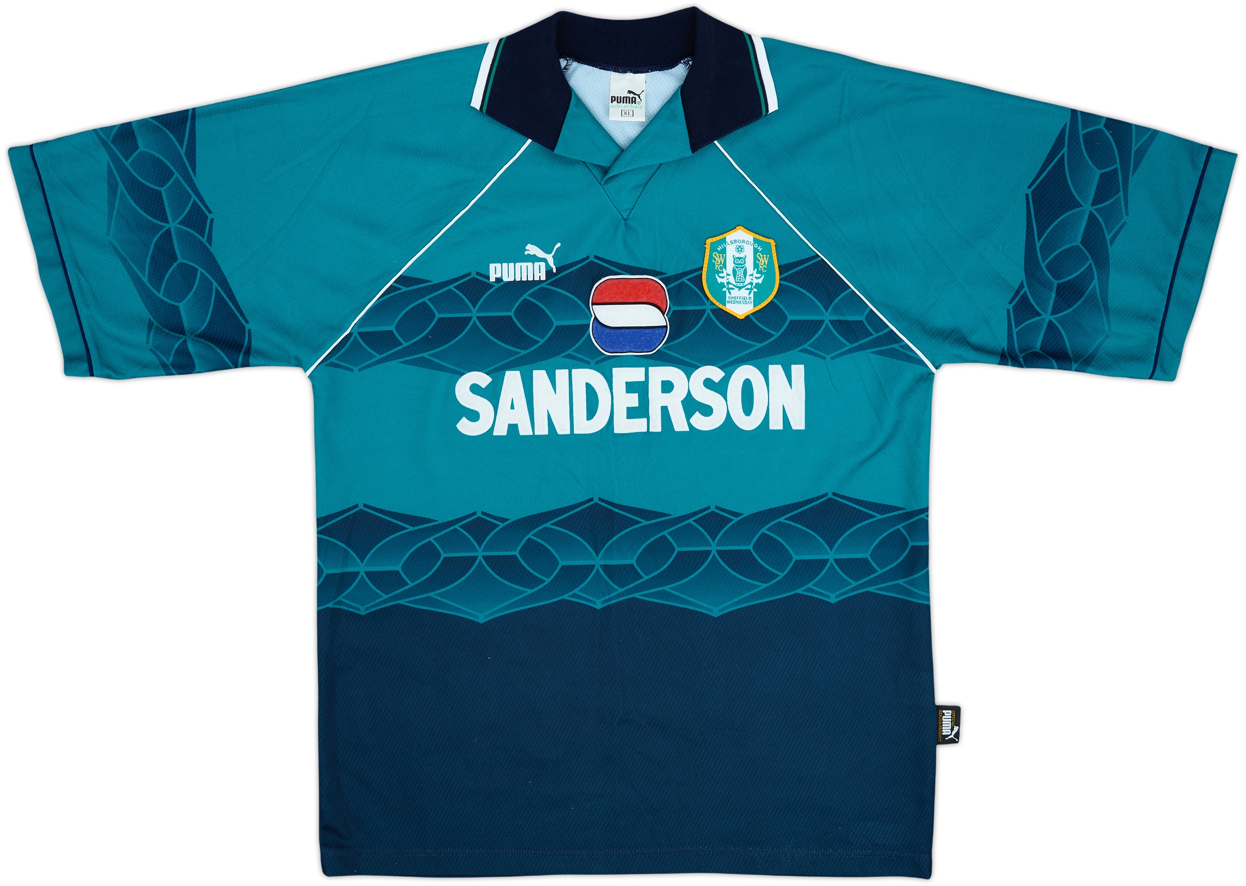 1995-97 Sheffield Wednesday Away Shirt - 9/10 - (XL)