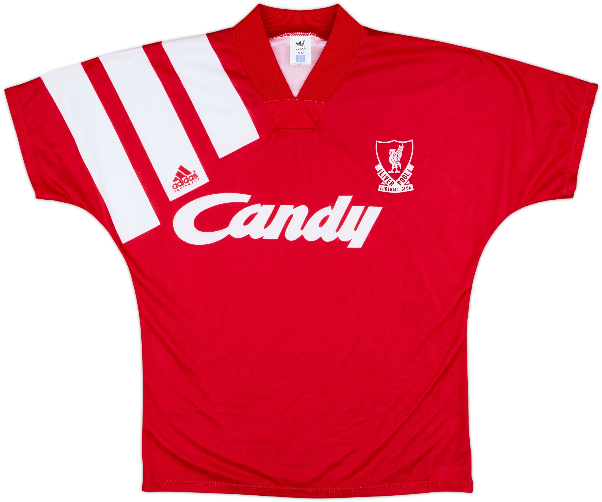 1991-92 Liverpool Home Shirt - 9/10 - (M)