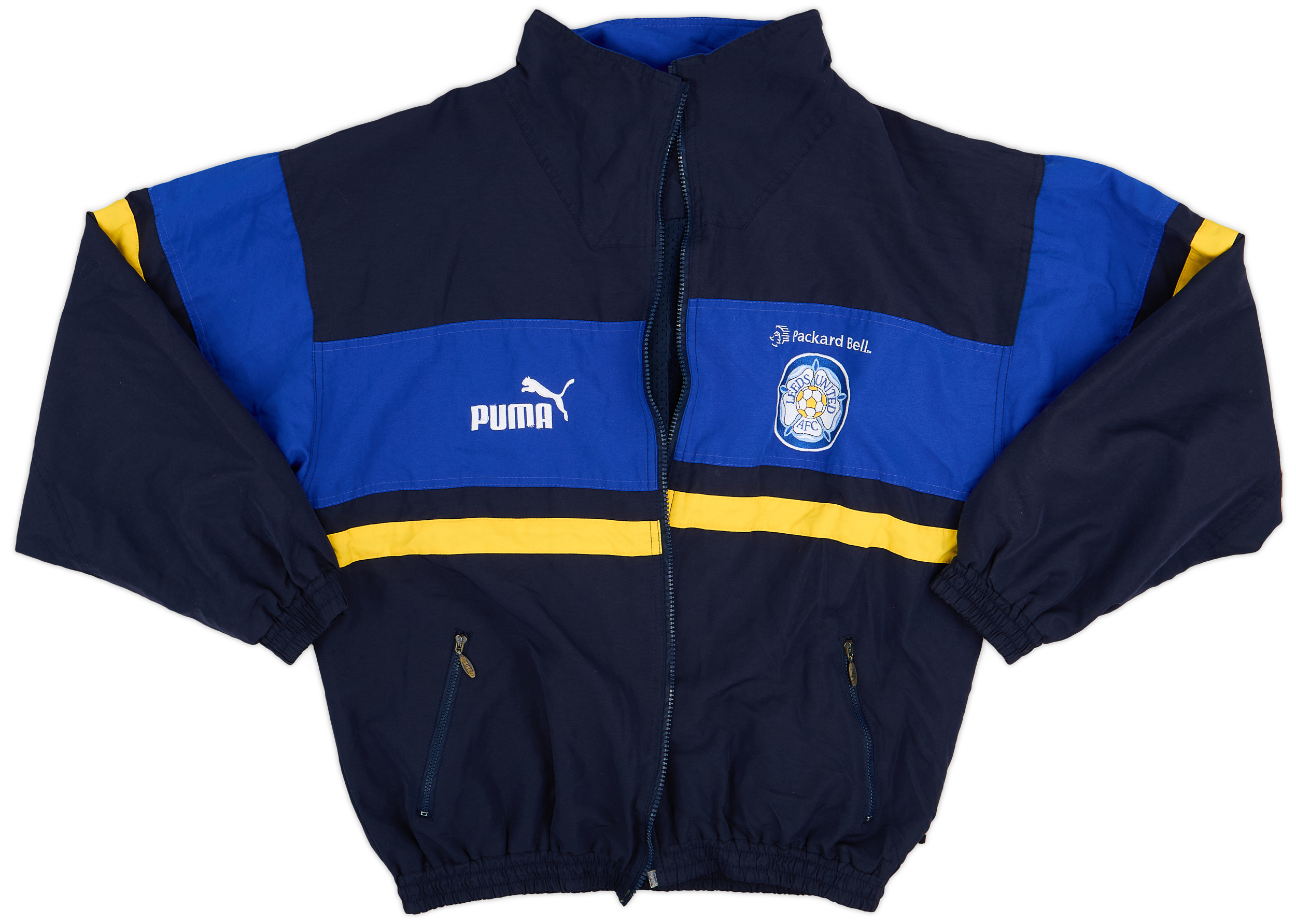 1996-98 Leeds Puma Track Jacket - 5/10 - (M)