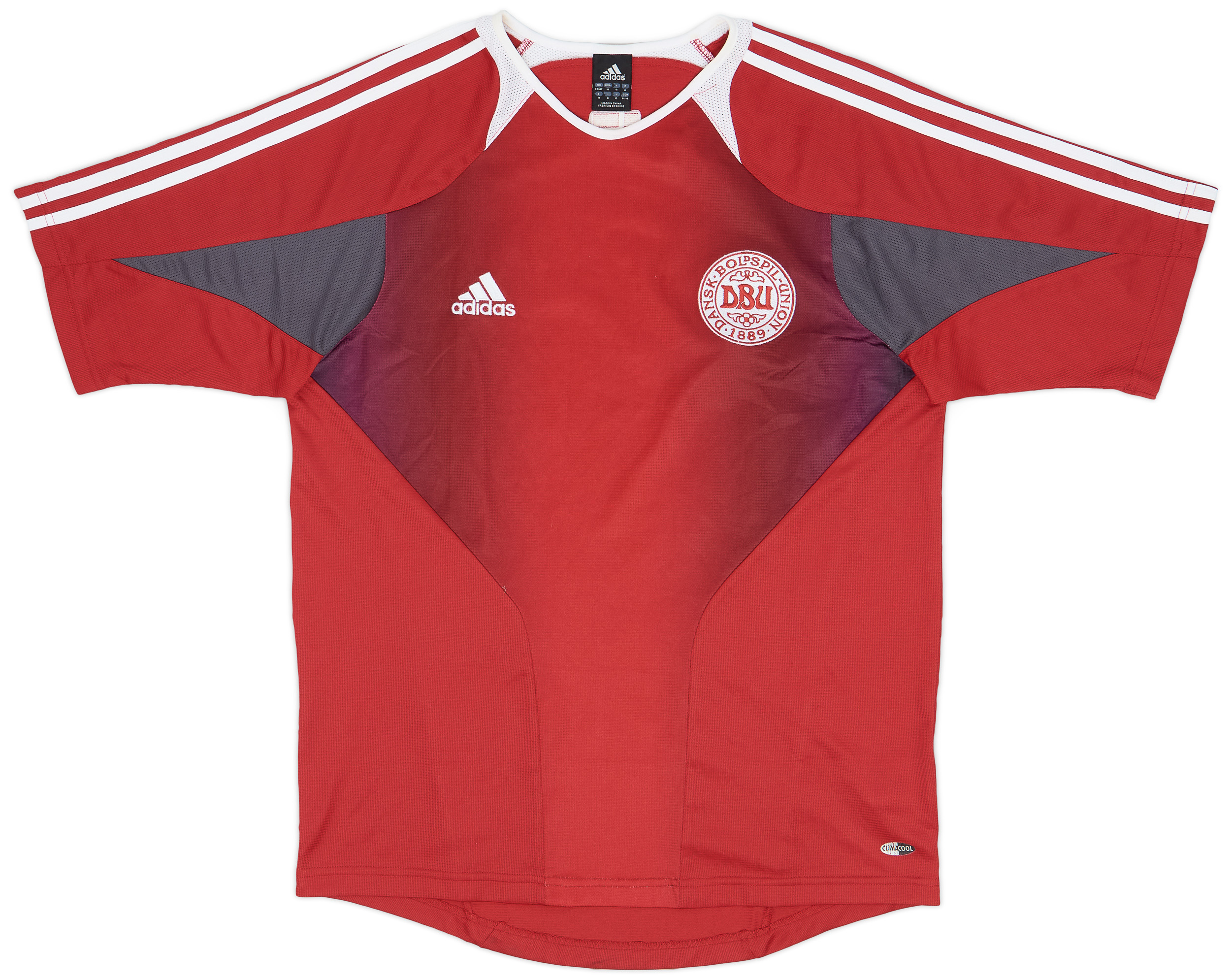 2004-05 Denmark adidas Training Shirt - 9/10 - (M/L)