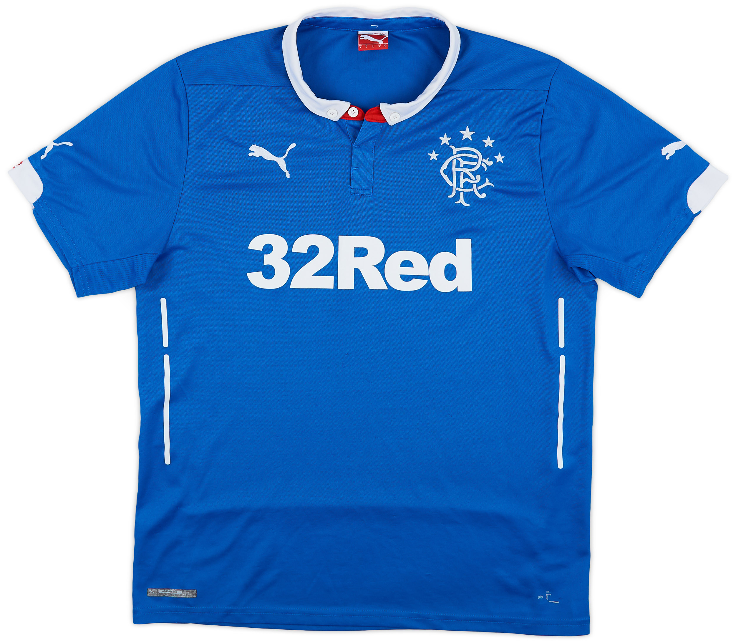 2014-15 Rangers Home Shirt - 8/10 - (L)