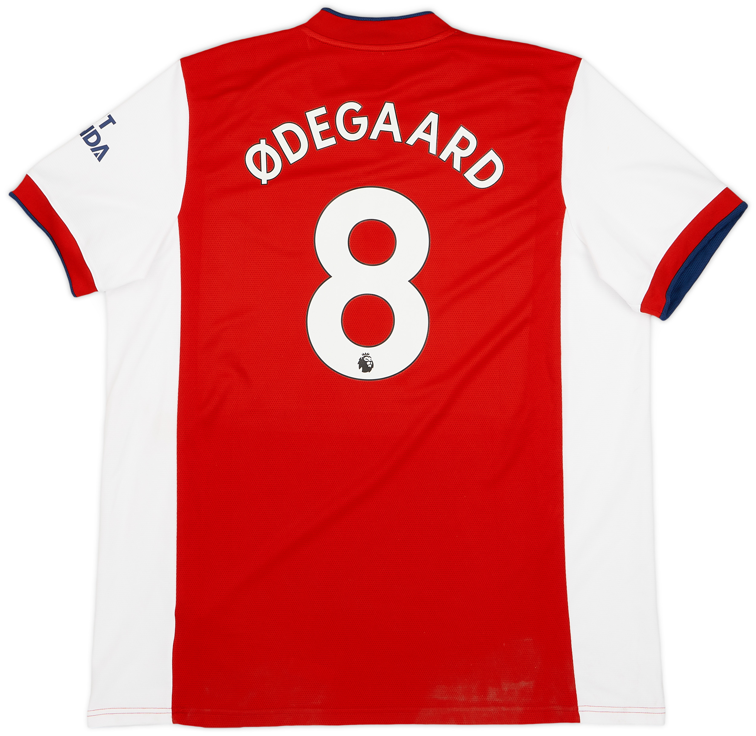 2021-22 Arsenal Home Shirt Odegaard #8 - 9/10 - (XXL)