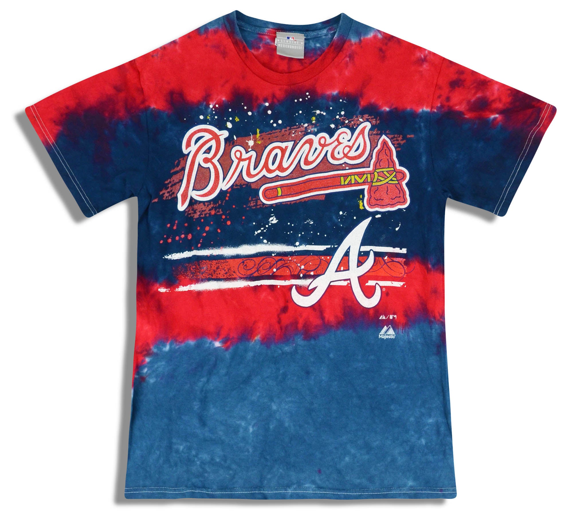1990s Atlanta Braves Tie-Dye Tee M