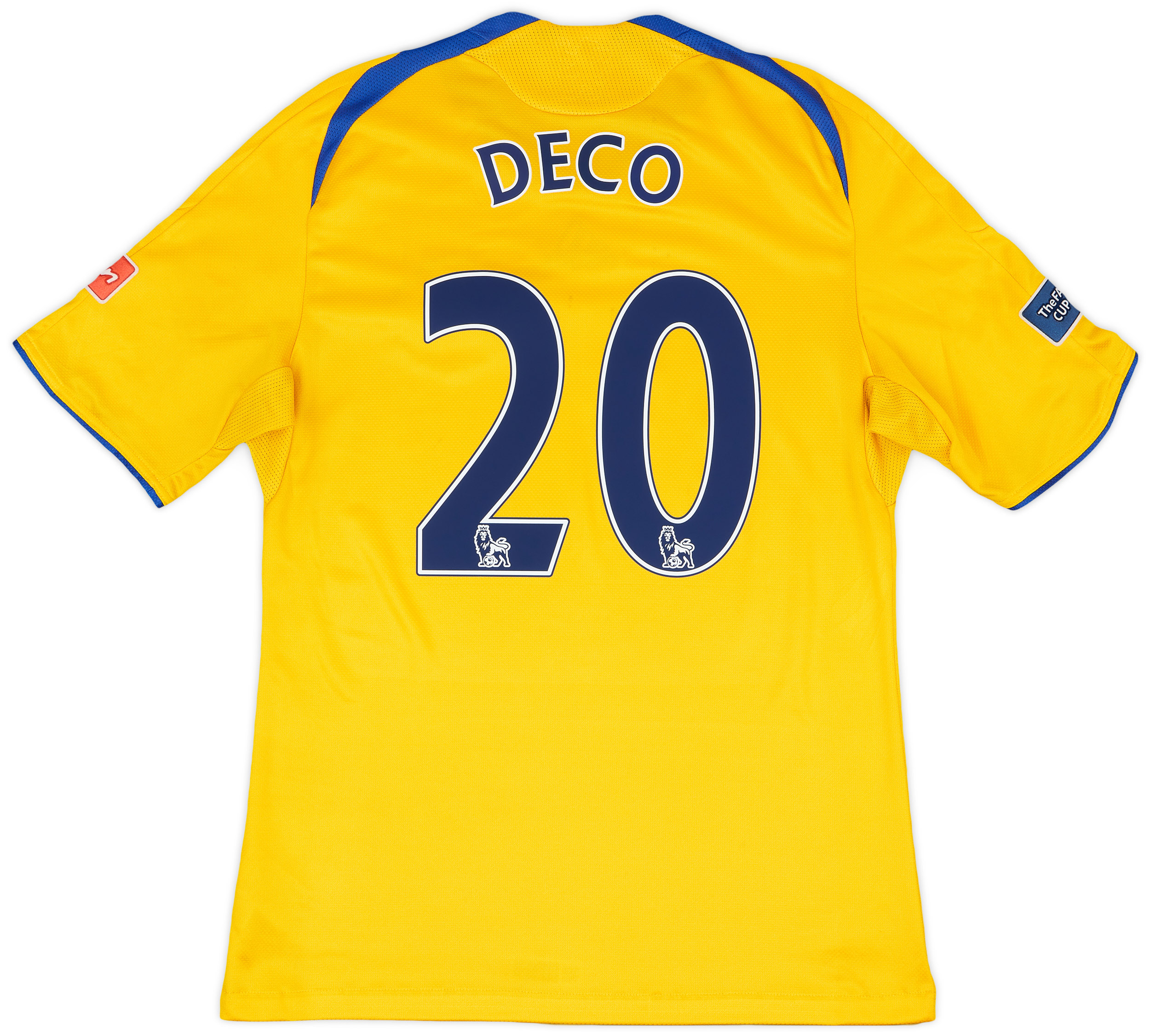 2008-09 Chelsea 'FA Cup Final' Third Shirt Deco #20 - 6/10 - (M)
