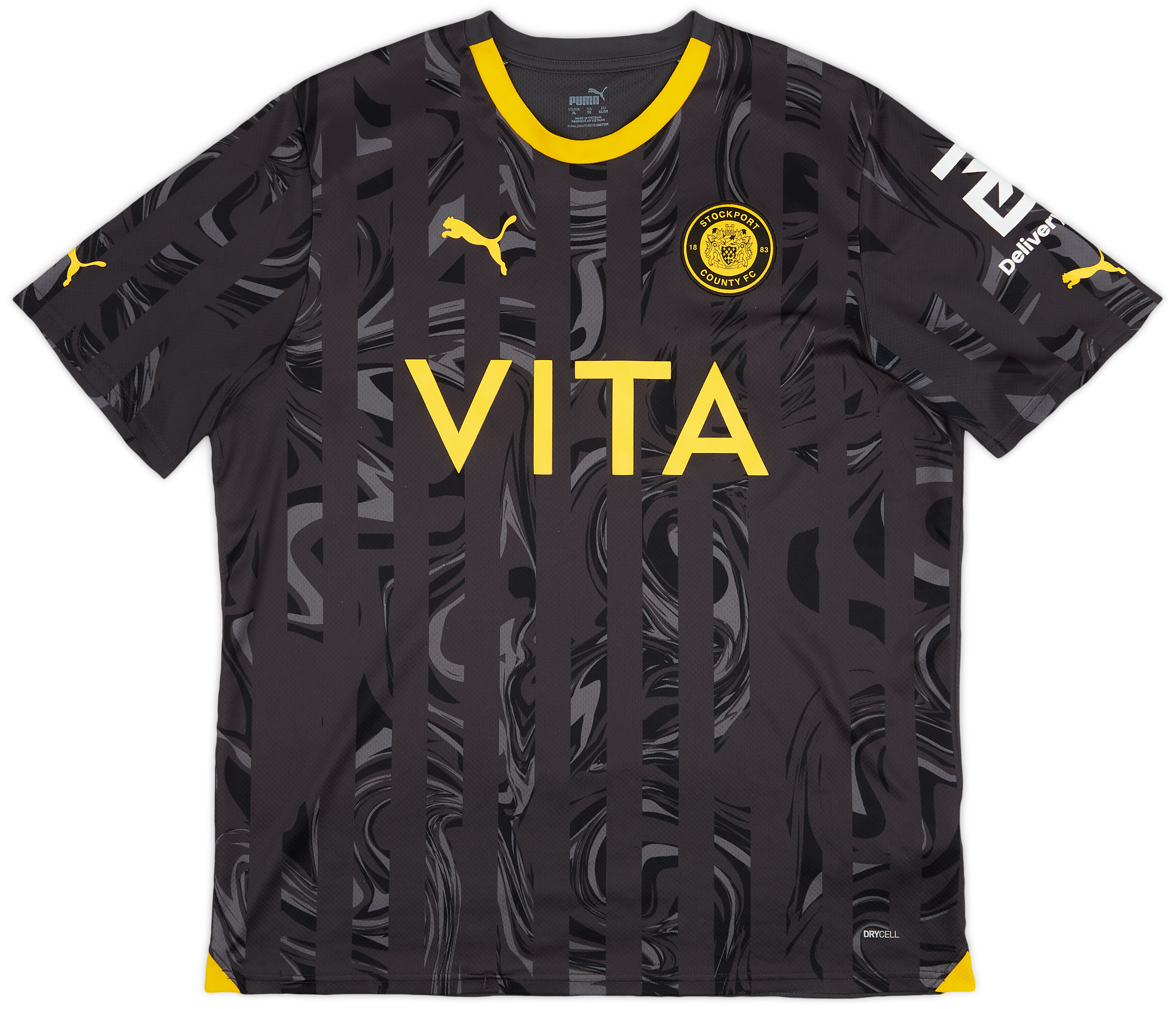 2023-24 Stockport County Third Shirt - 9/10 - (XL)