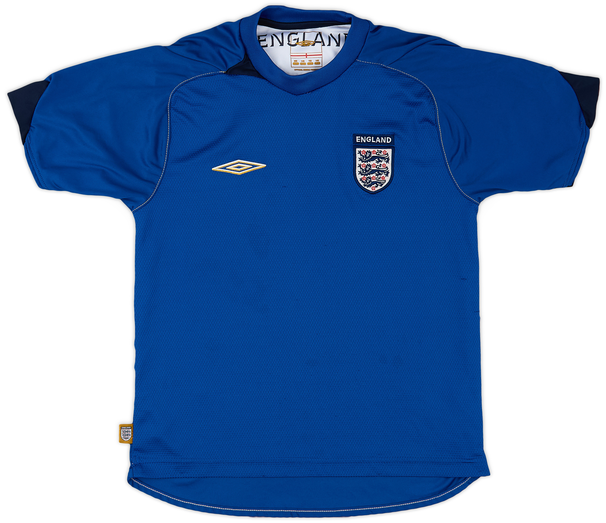 2006-07 England Umbro Trianing Shirt - 8/10 - (M.Boys)