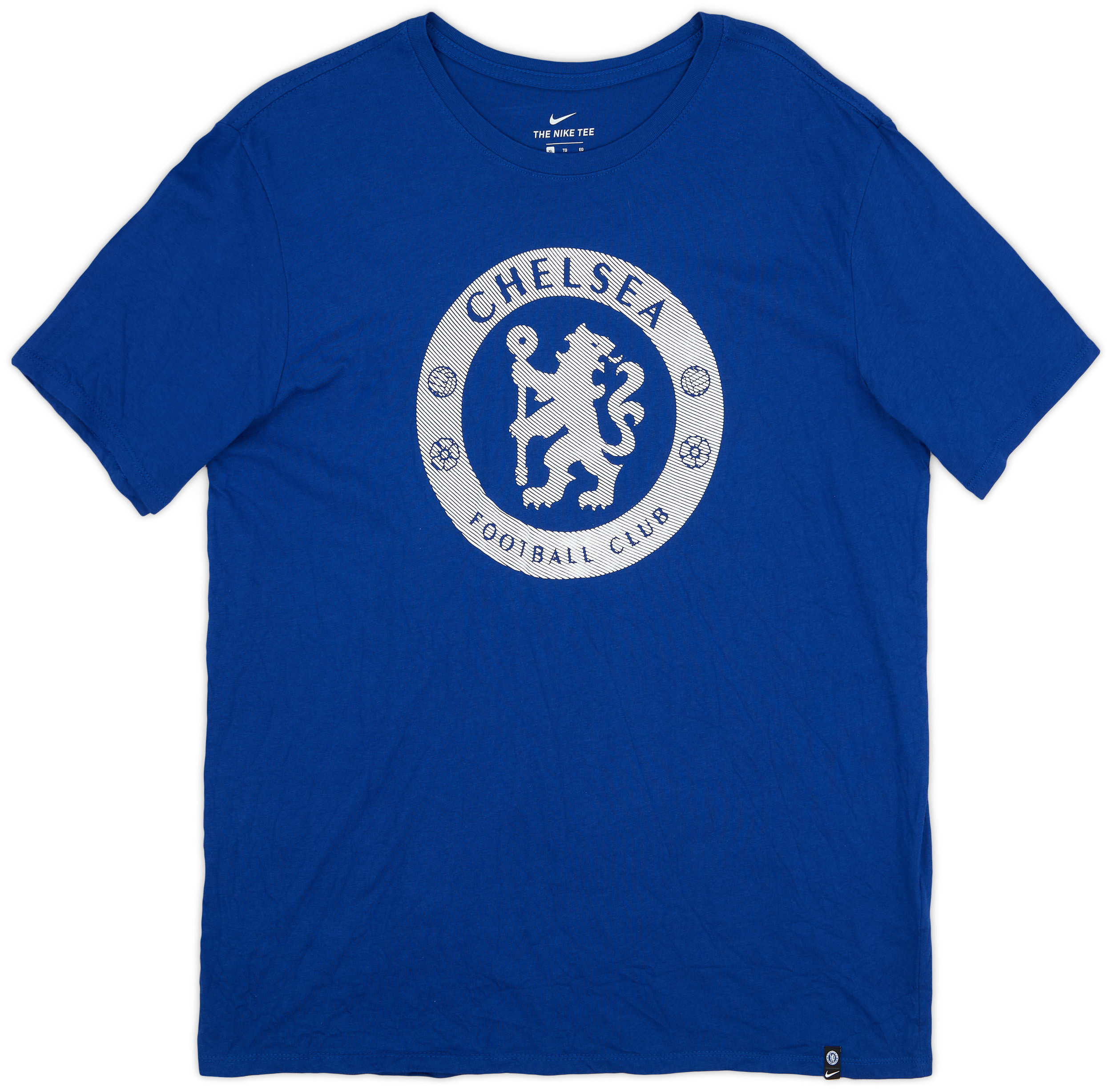2017-18 Chelsea Nike Cotton Tee - 9/10 - (XL)