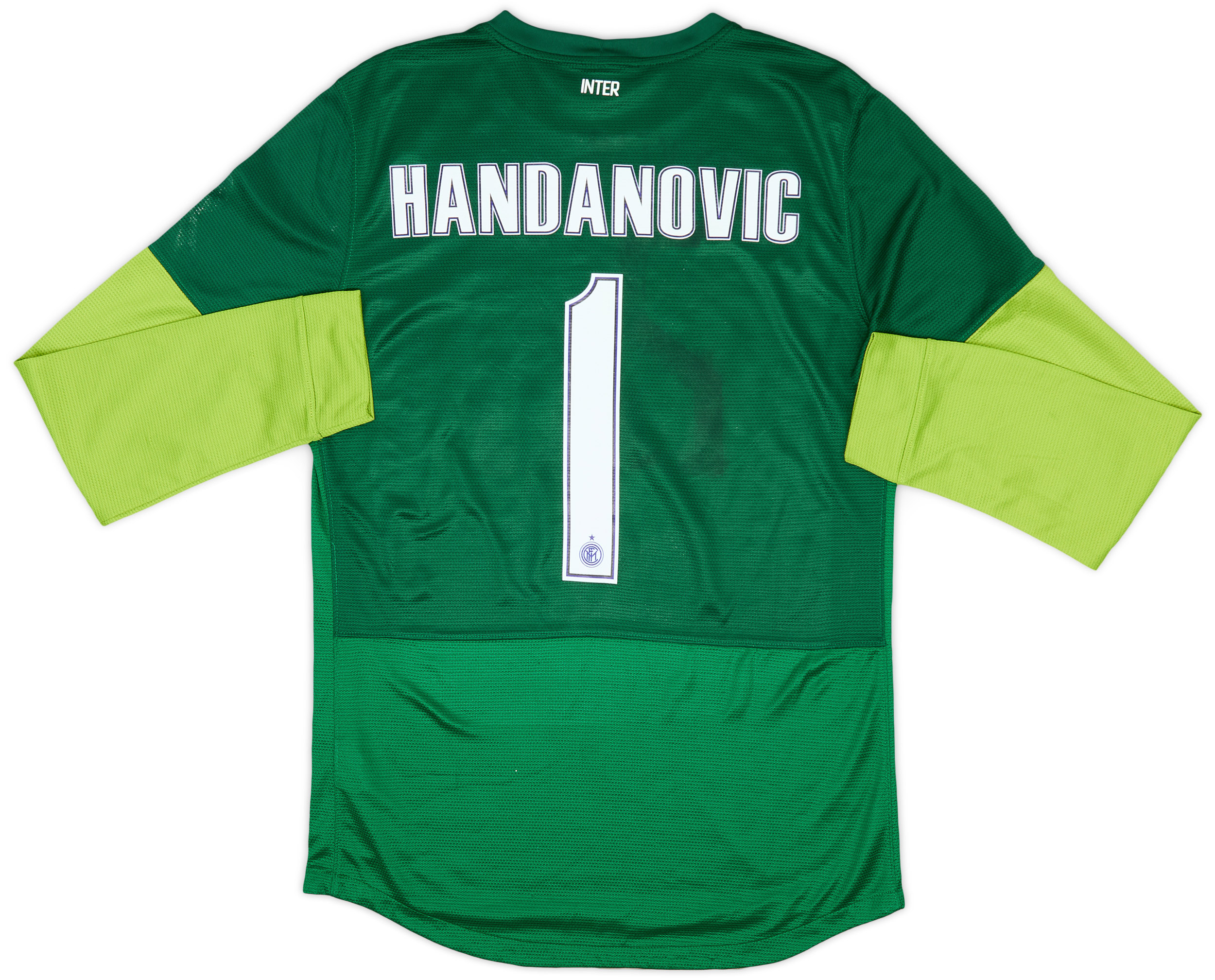 2012-13 Inter Milan GK Shirt Handanovic #1 - 7/10 - (XL)