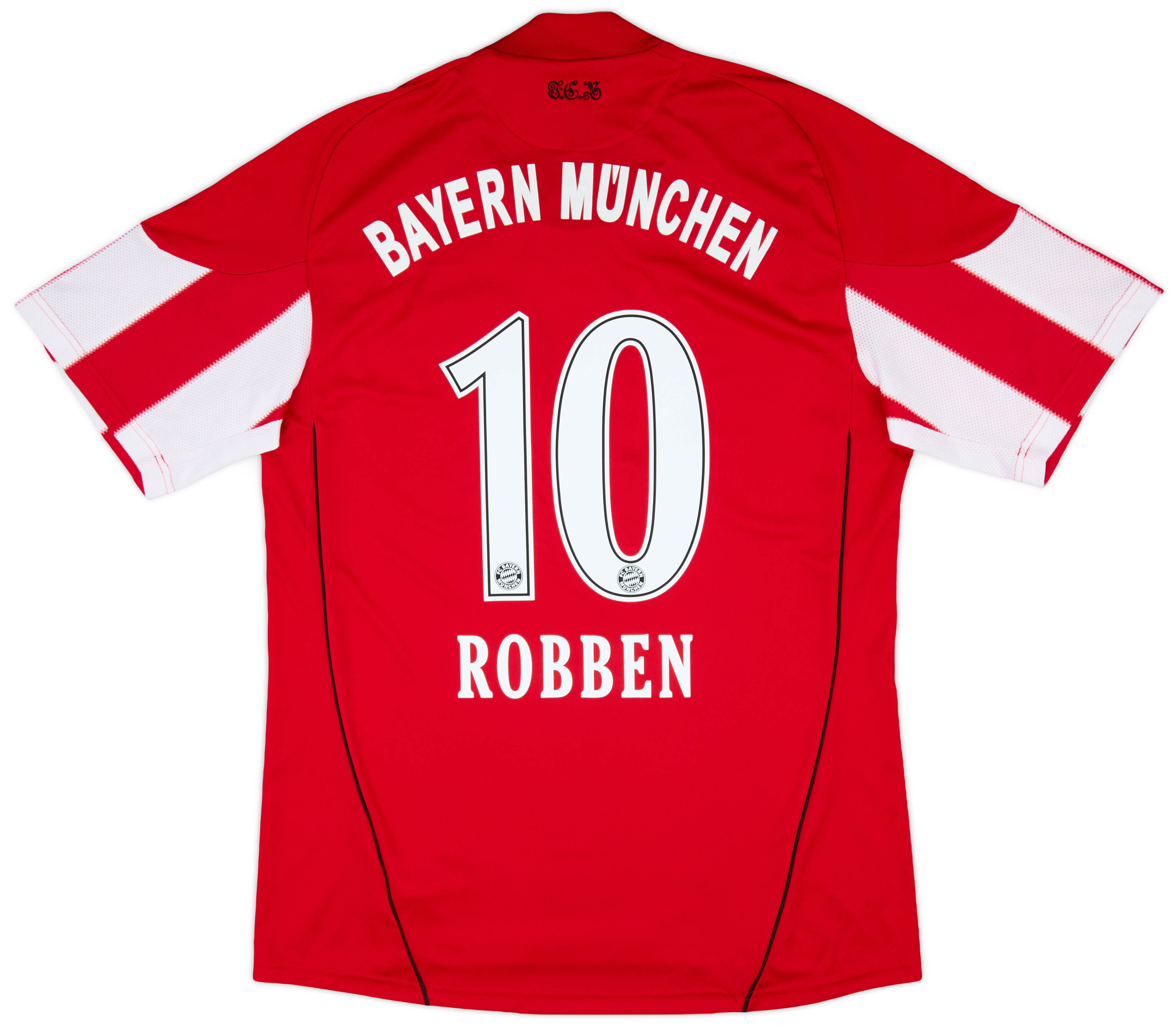 2010-11 Bayern Munich Home Shirt Robben #10