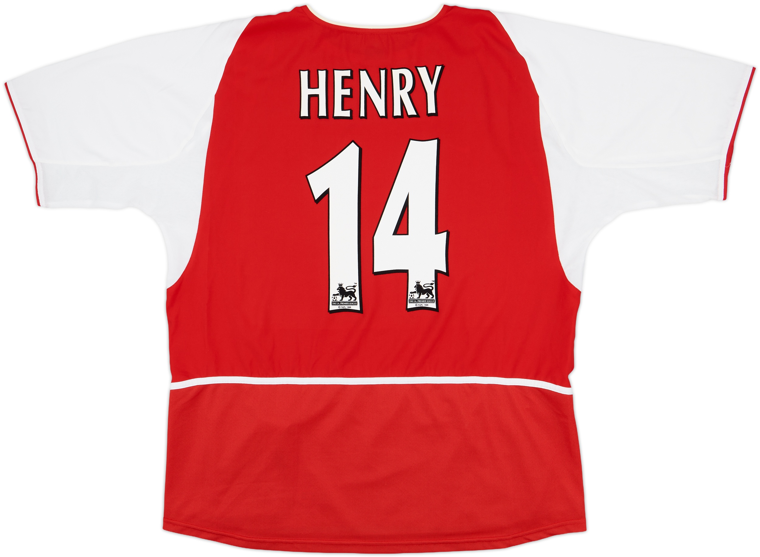 2002-04 Arsenal Home Shirt Henry #14 - 8/10 - (XL)