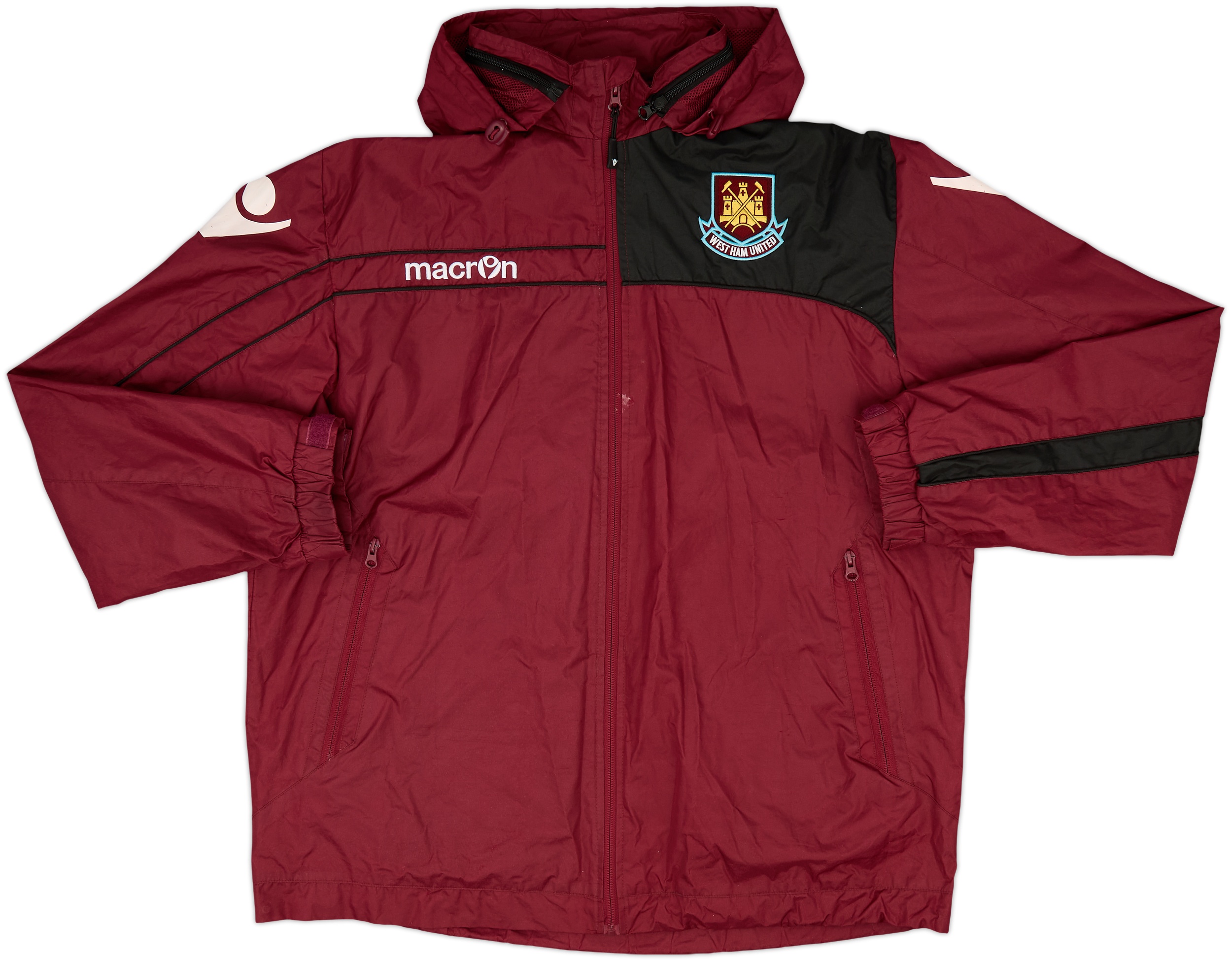 2011-12 West Ham Macron Bench Coat - 5/10 - (XL)