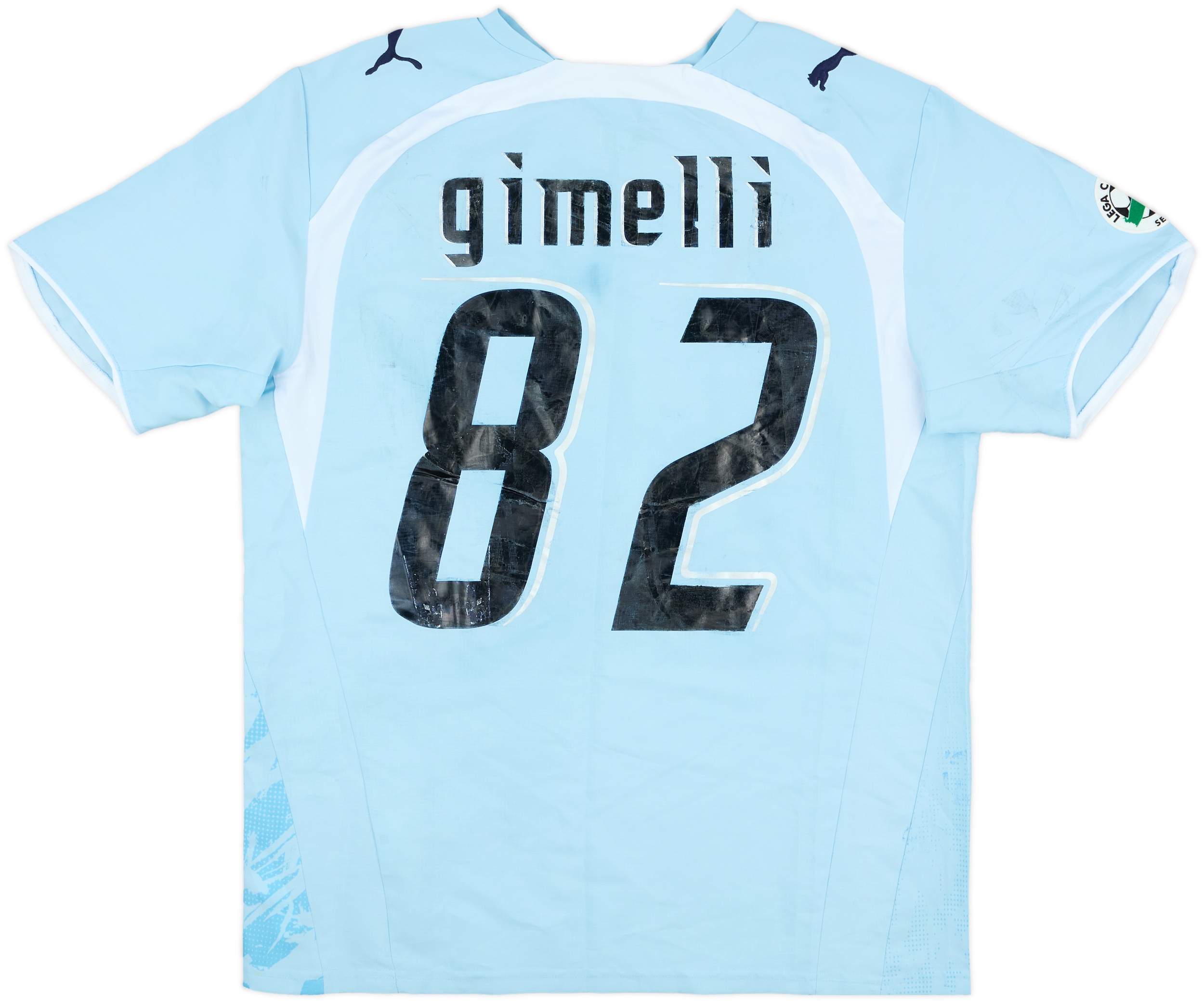 2006-07 Lazio Home Shirt Gimelli #82 - 5/10 - (L)