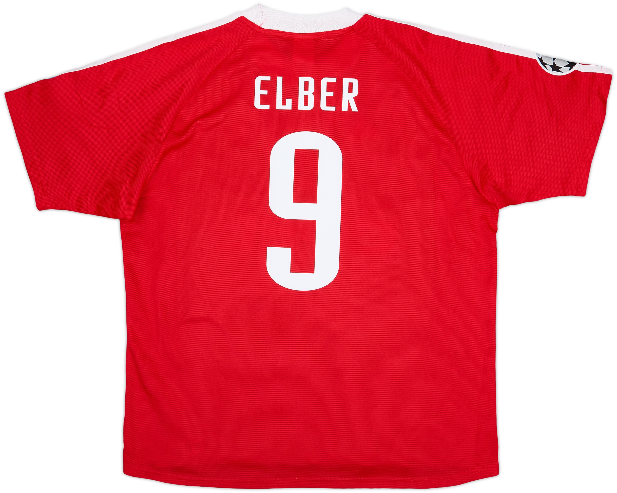2000-01 Bayern Munich CL Home Shirt Elber #9 - 7/10 - (L)