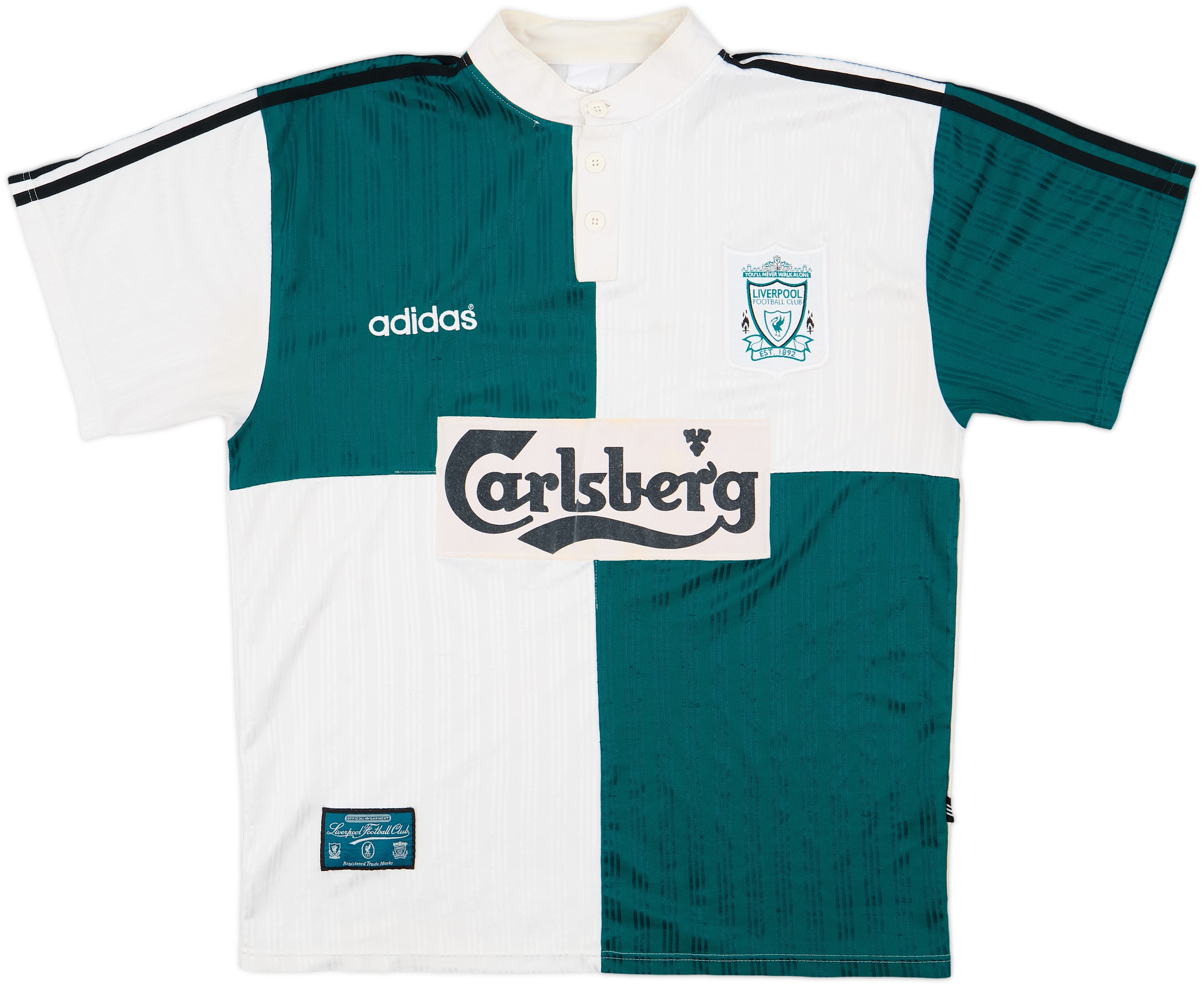 1995-96 Liverpool Away Shirt - 7/10 - (XL)