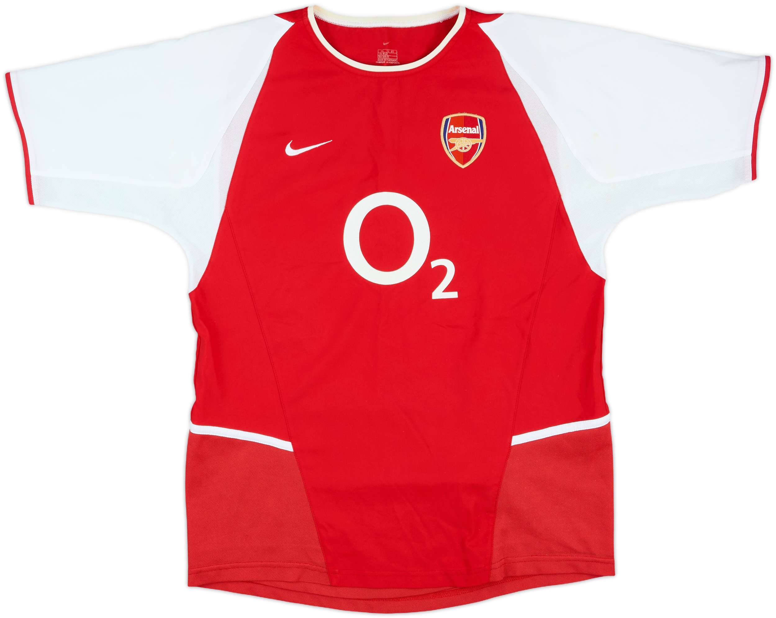 2002-04 Arsenal Home Shirt - 8/10 - (XL.Boys)
