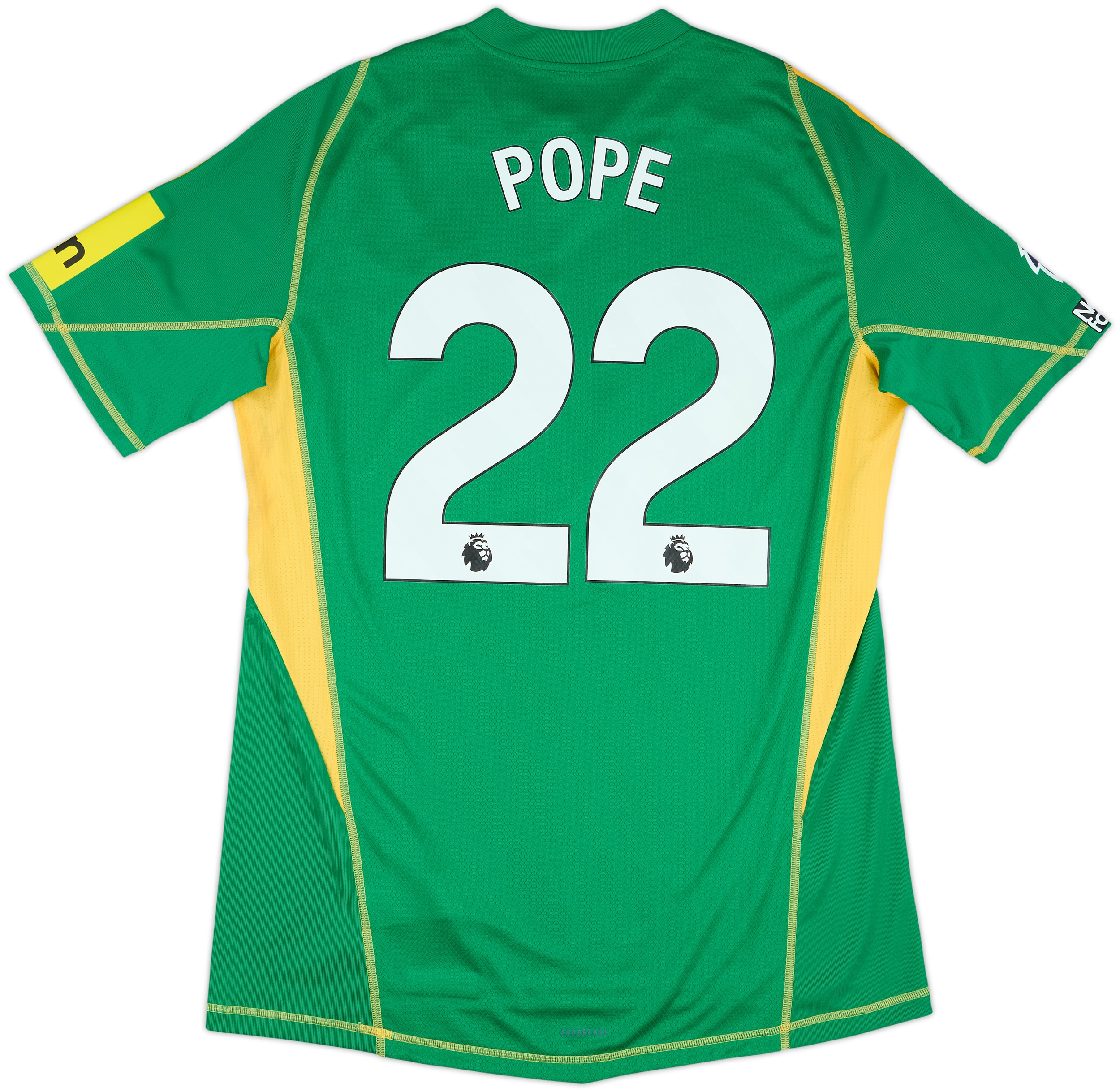 2024-25 Newcastle Match Issue GK Shirt Pope #22