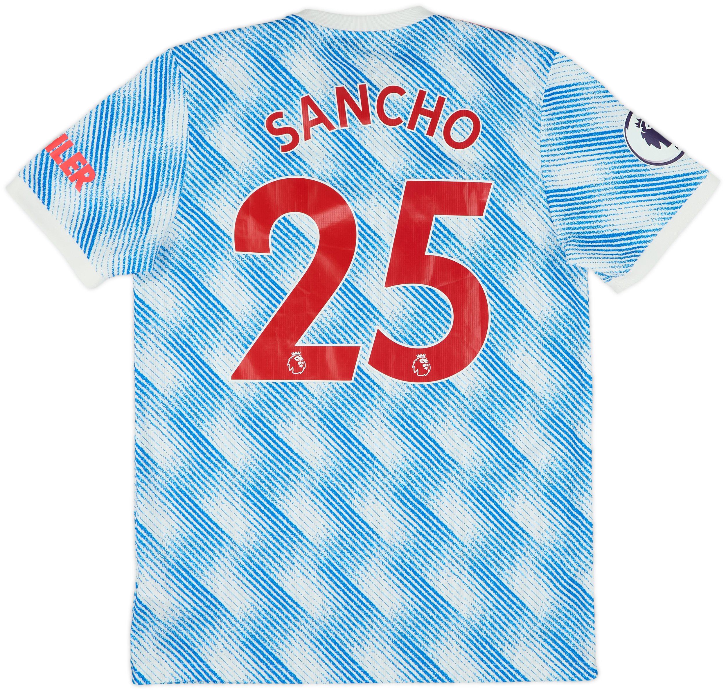 2021-22 Manchester United Away Shirt Sancho #25 - 8/10 - (M)