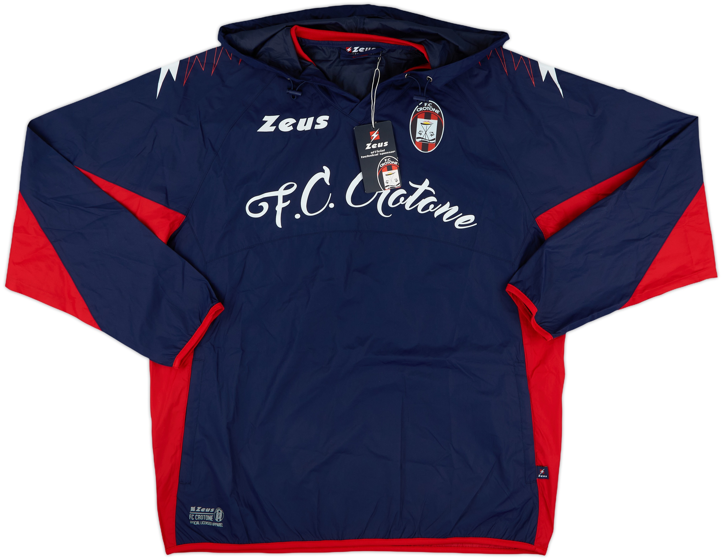 2016-17 Crotone Zeus Hooded Rain Jacket (XL)