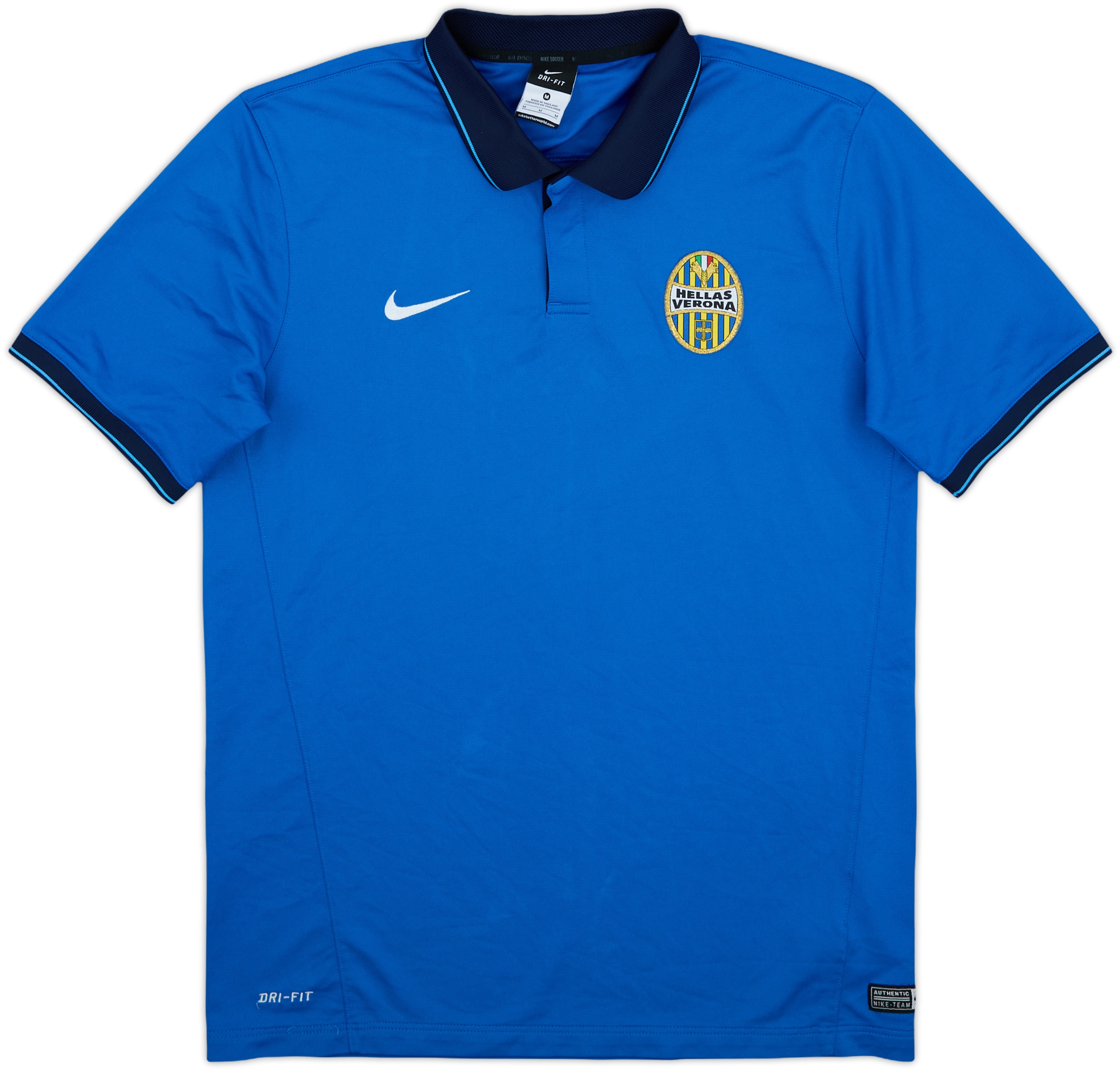 2014-15 Hellas Verona Nike Polo Shirt - 9/10 - (M)