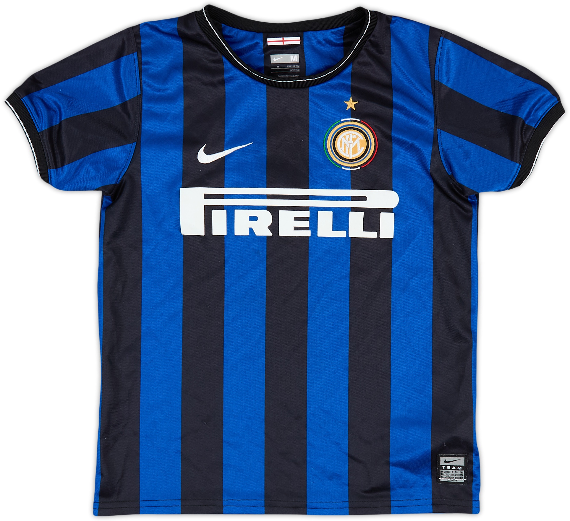2009-10 Inter Milan Home Shirt - 9/10 - (5-6 Years)