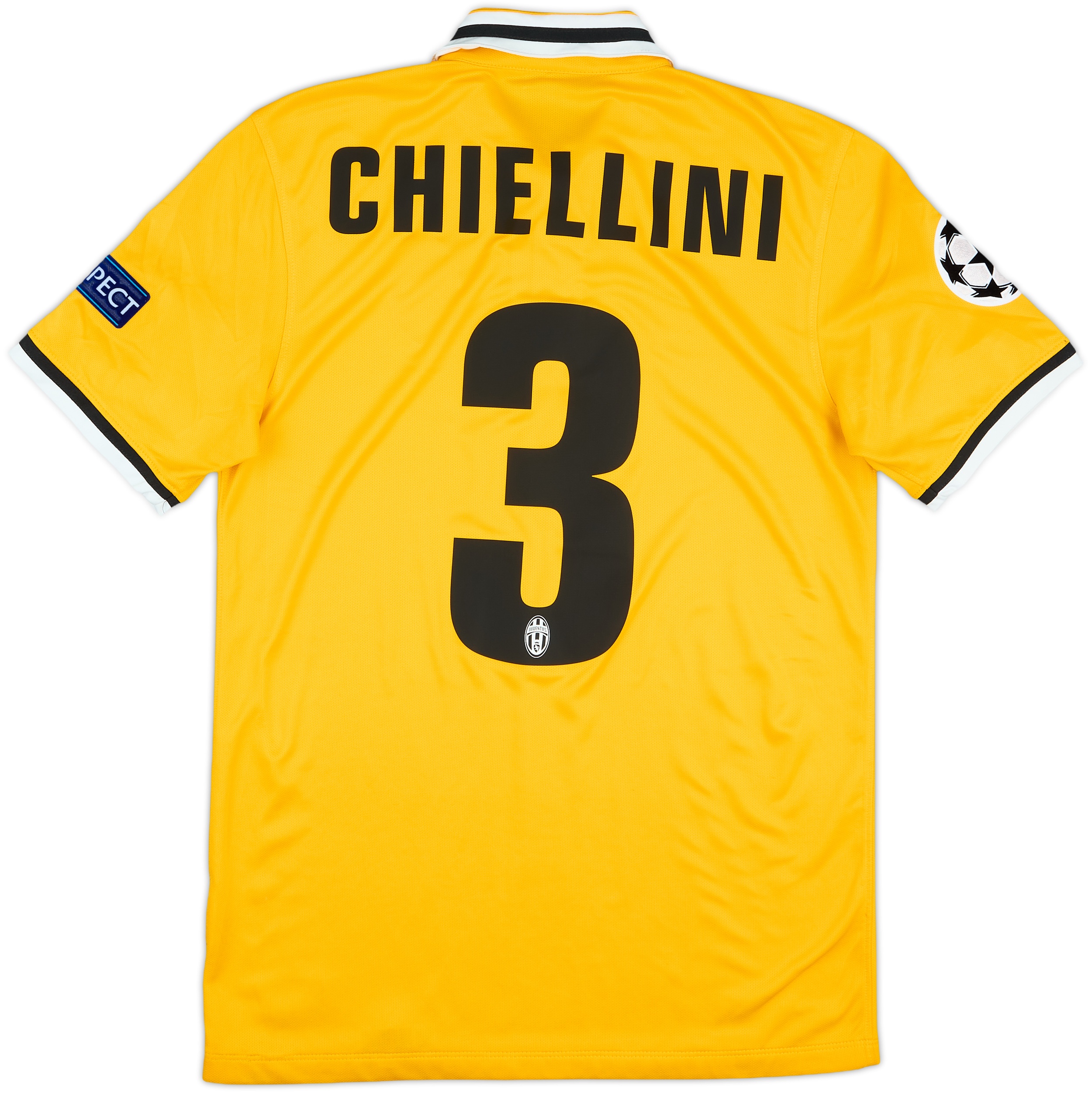 2013-14 Juventus Away Shirt Chiellini #3 - 8/10 - (S)