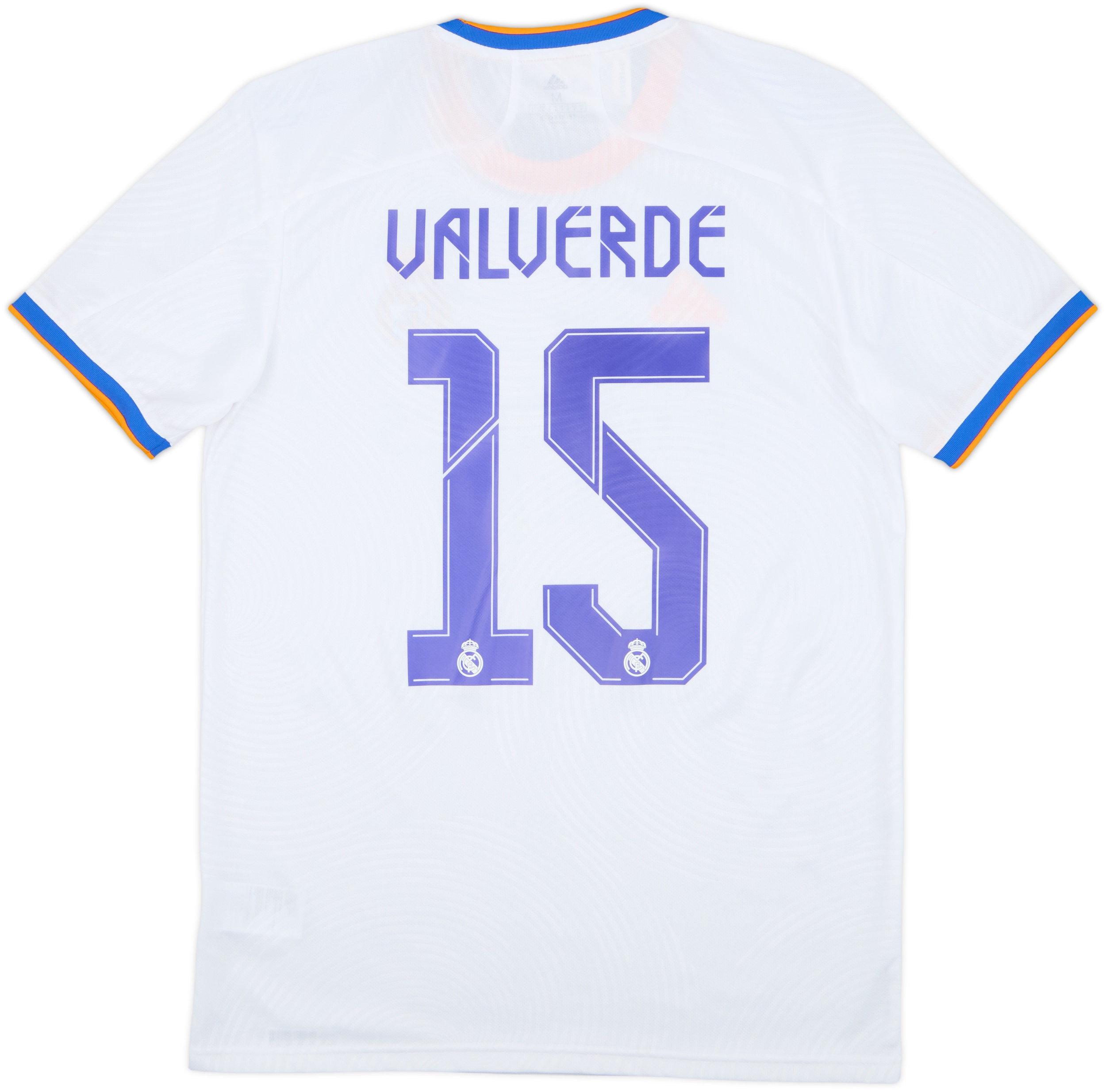 2021-22 Real Madrid Home Shirt Valverde #15 (M)