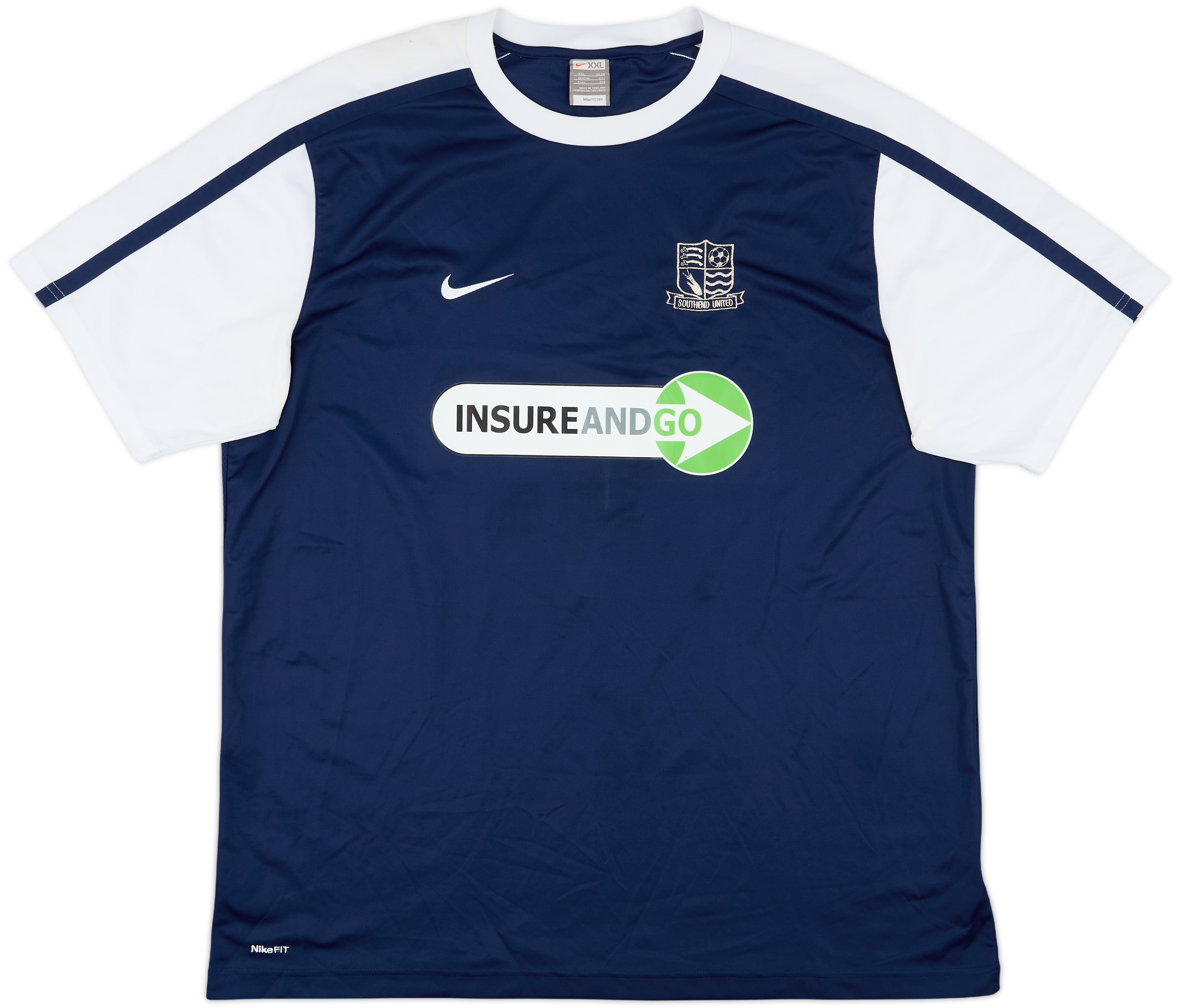2009-10 Southend Home Shirt - 8/10 - (XXL)