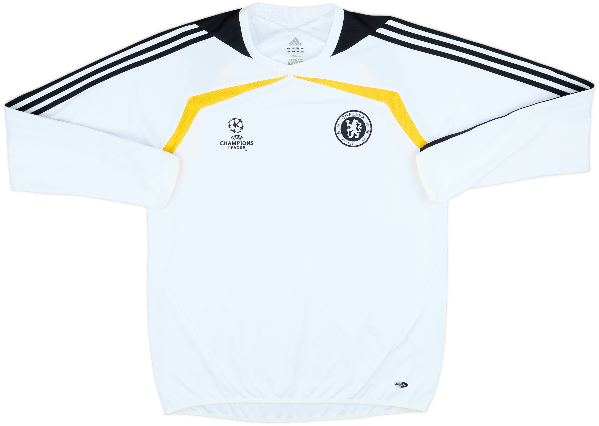 2008-09 Chelsea adidas CL Sweat Top - 7/10 - (XL)