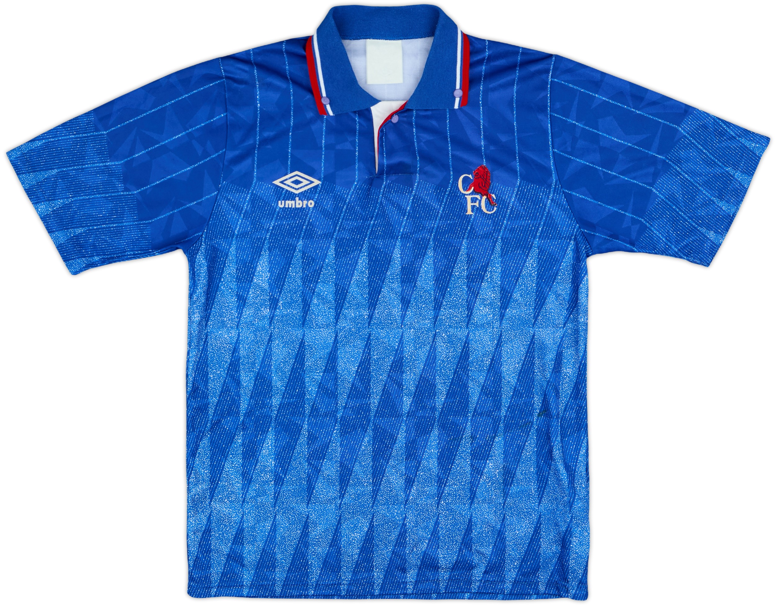 1989-91 Chelsea Home Shirt - 7/10 - (XS)