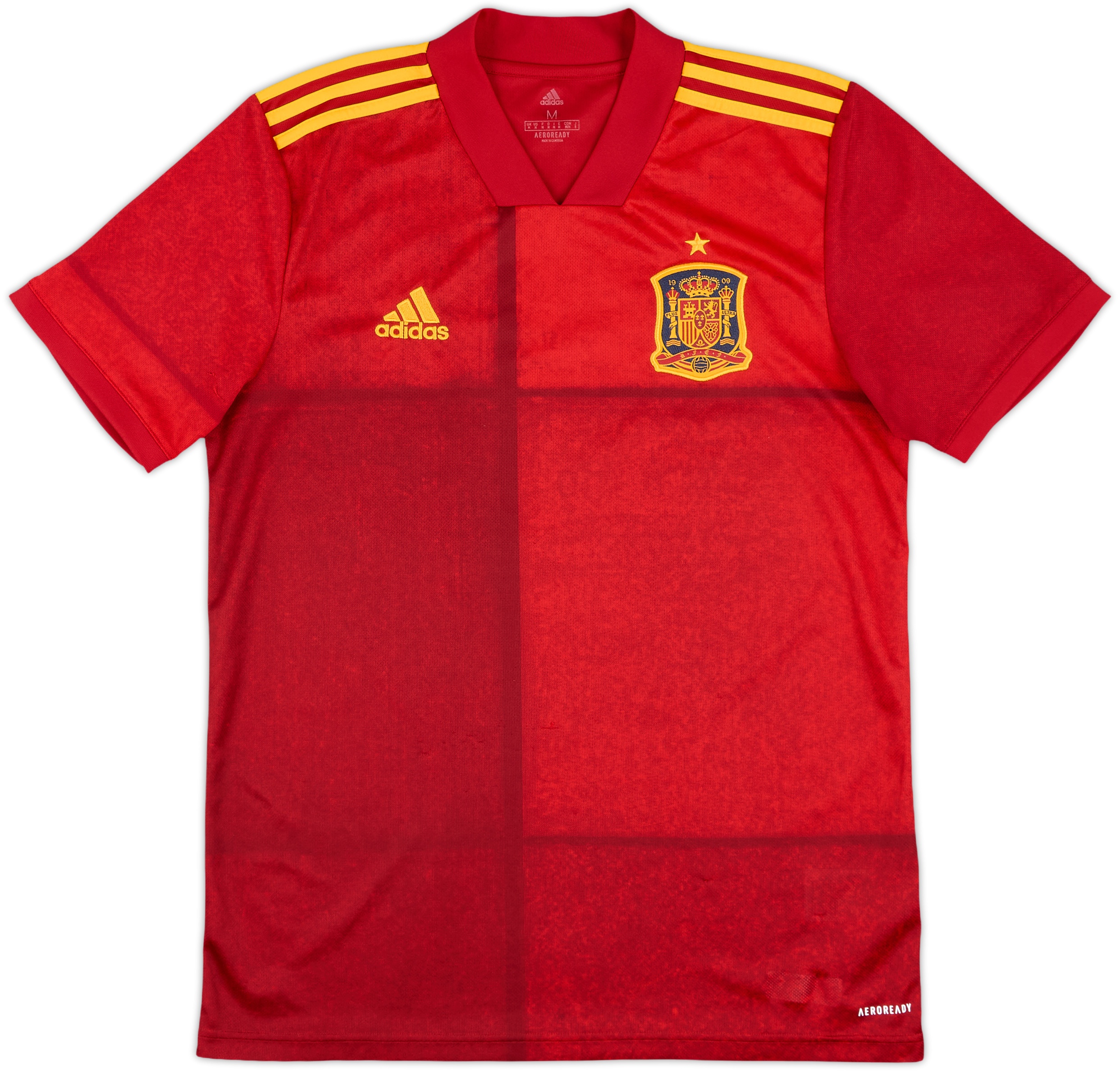 2020-21 Spain Home Shirt - 10/10 - (M)