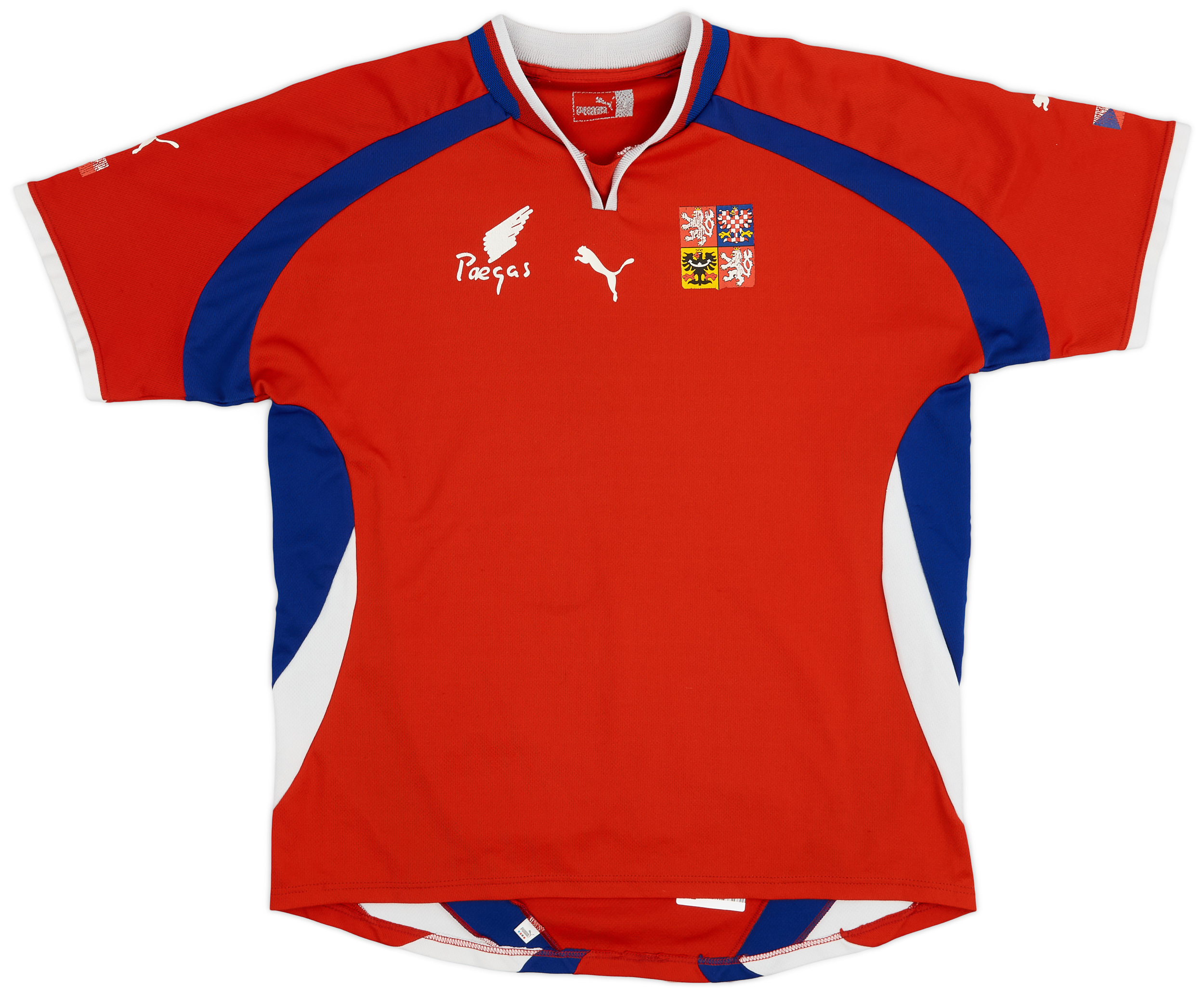 2000-02 Czech Republic Basic Home Shirt - 7/10 - (L)