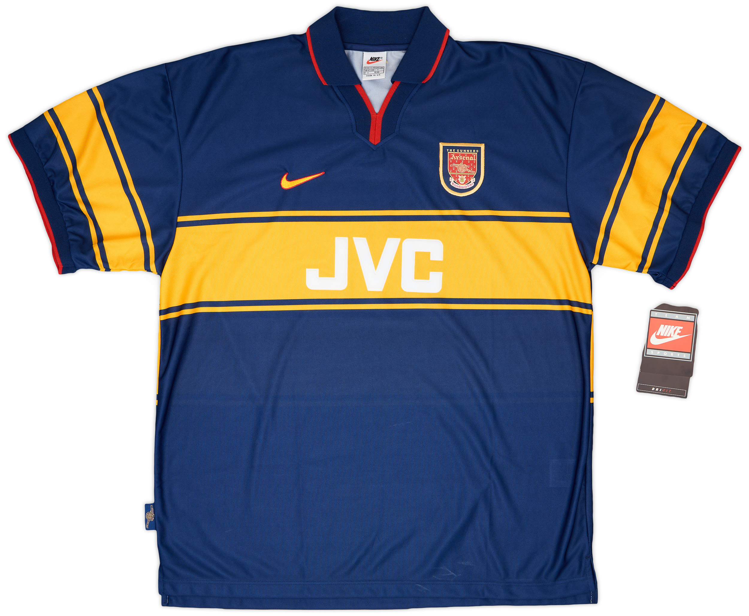1997-99 Arsenal Player Issue Prototype Third Shirt