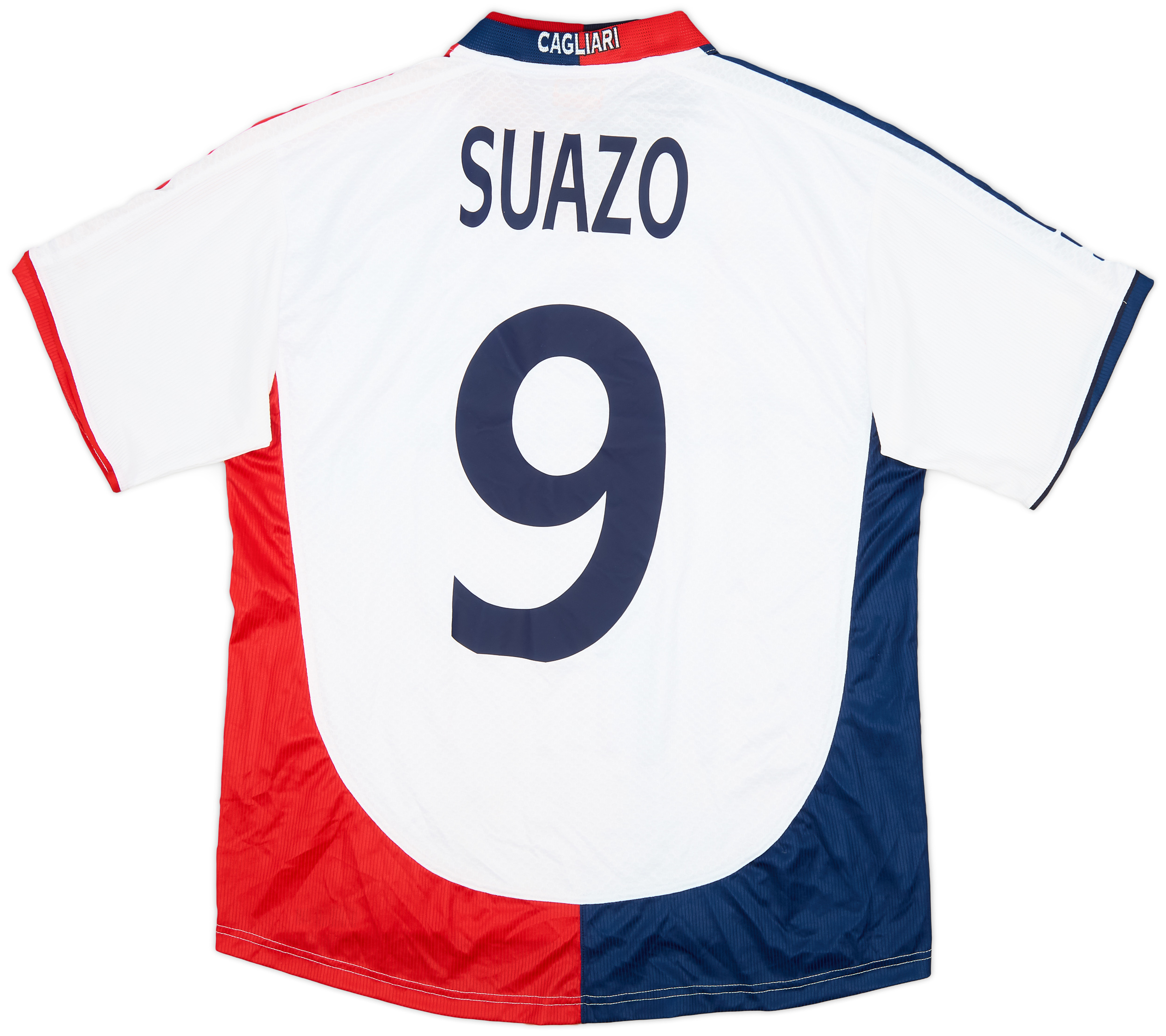 2006-07 Cagliari Away Shirt Suazo #9 - 5/10 - (L)