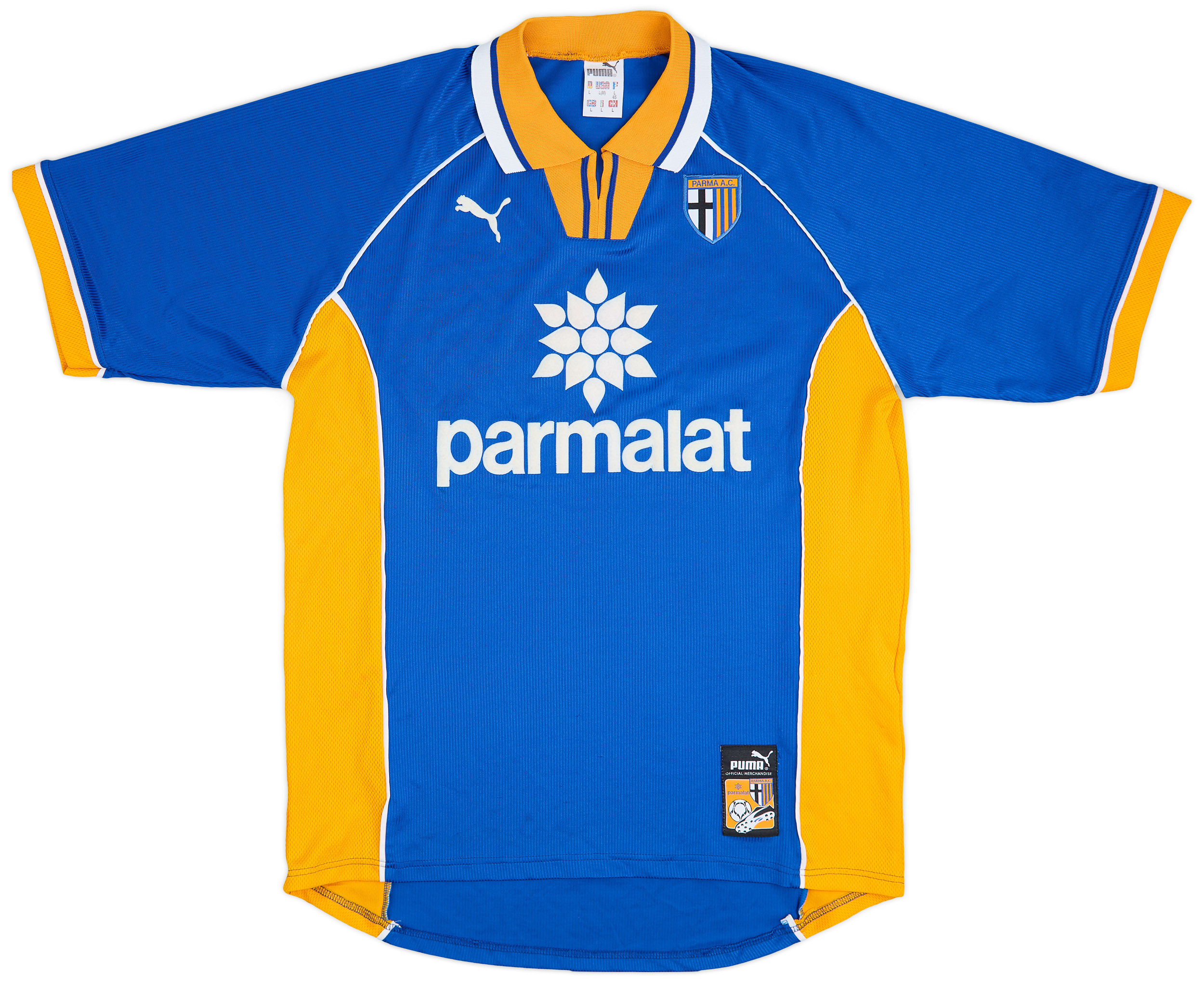 1997-98 Parma Away Shirt - 9/10 - (L)
