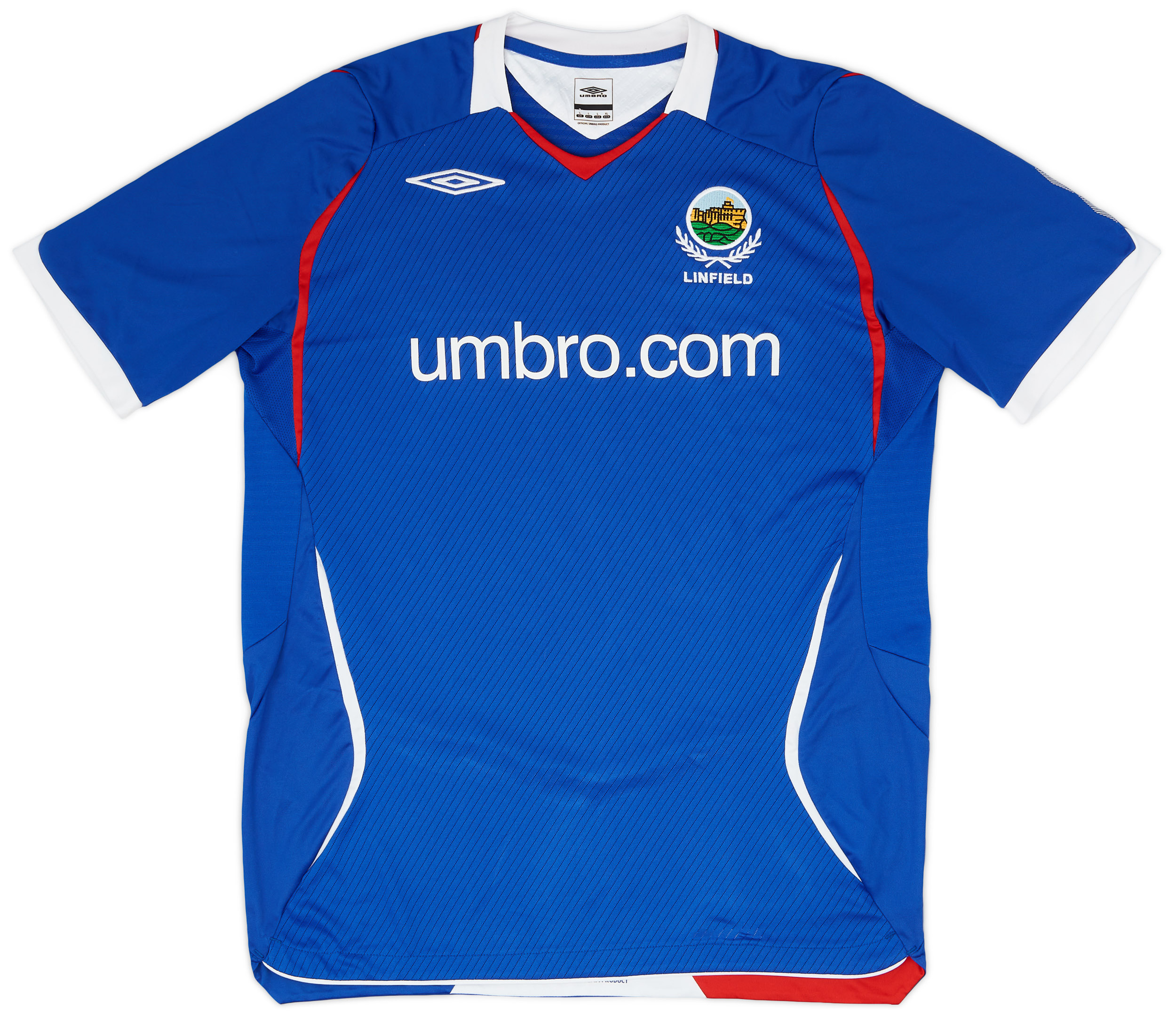 2008-09 Linfield Home Shirt - 9/10 - (L)