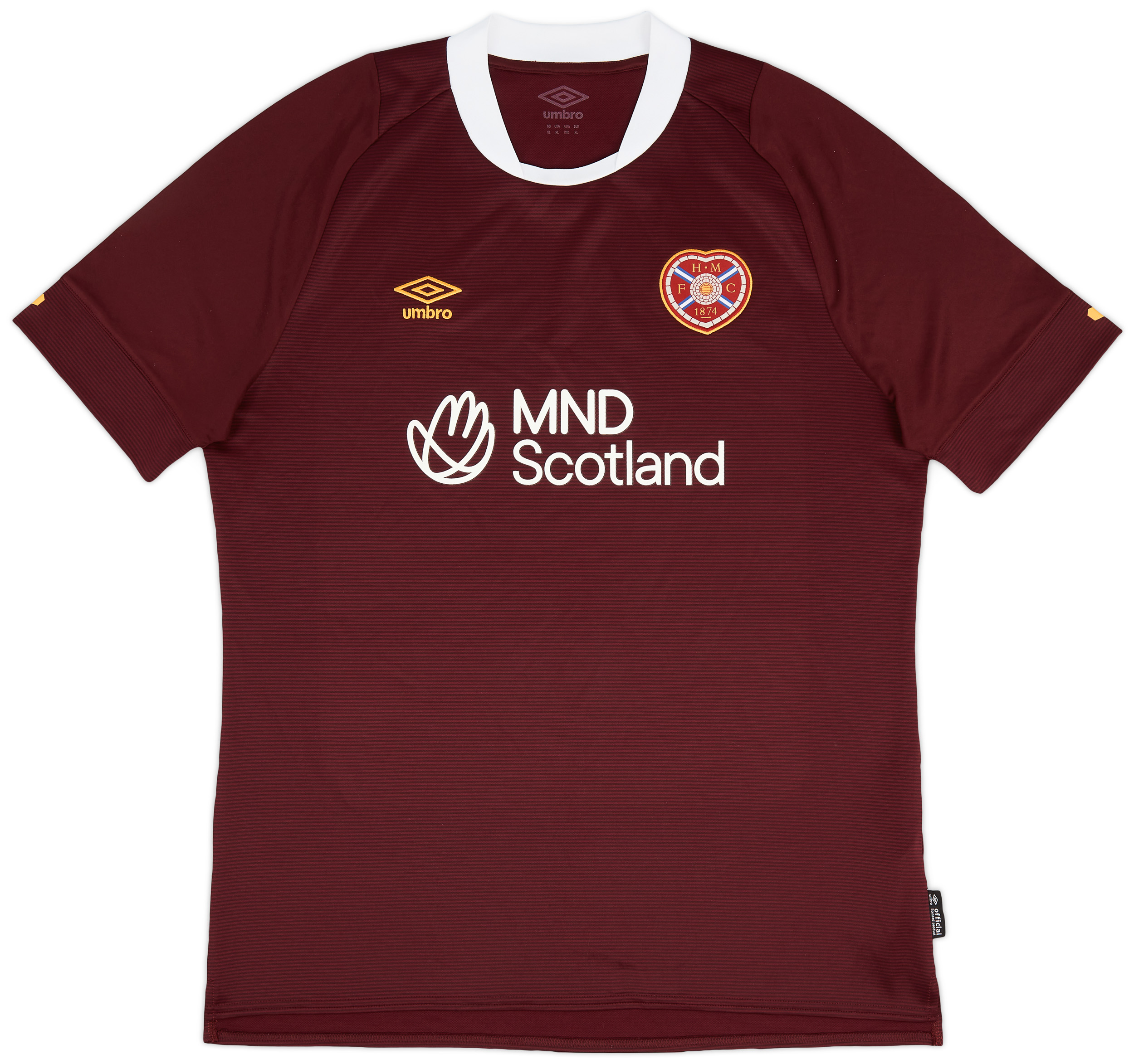 2022-23 Hearts Home Shirt - 9/10 - (XL)