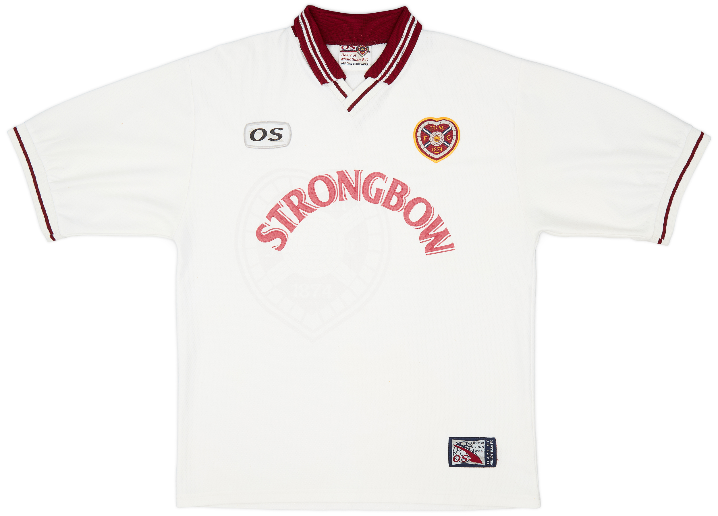 1998-99 Hearts Away Shirt - 8/10 - (XL)