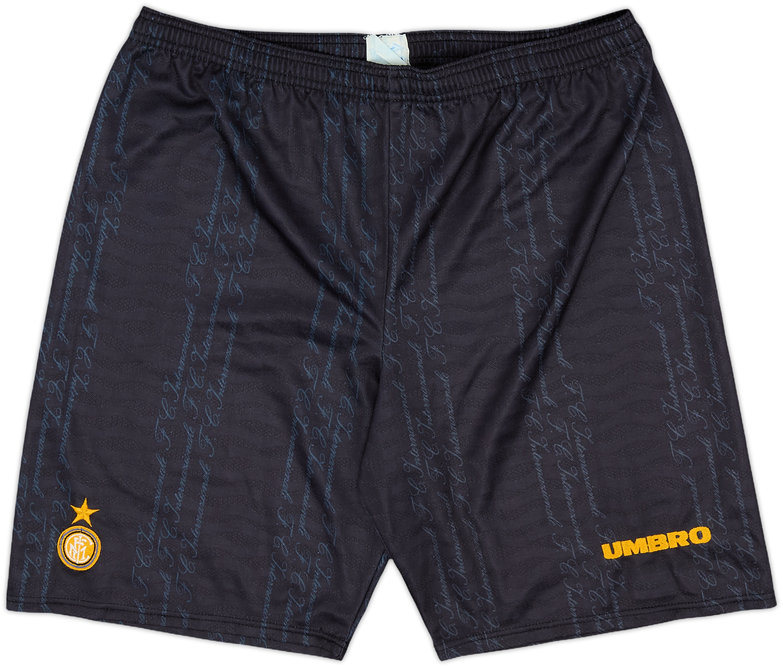 1996-97 Inter Milan Home Shorts - 8/10 - (L)