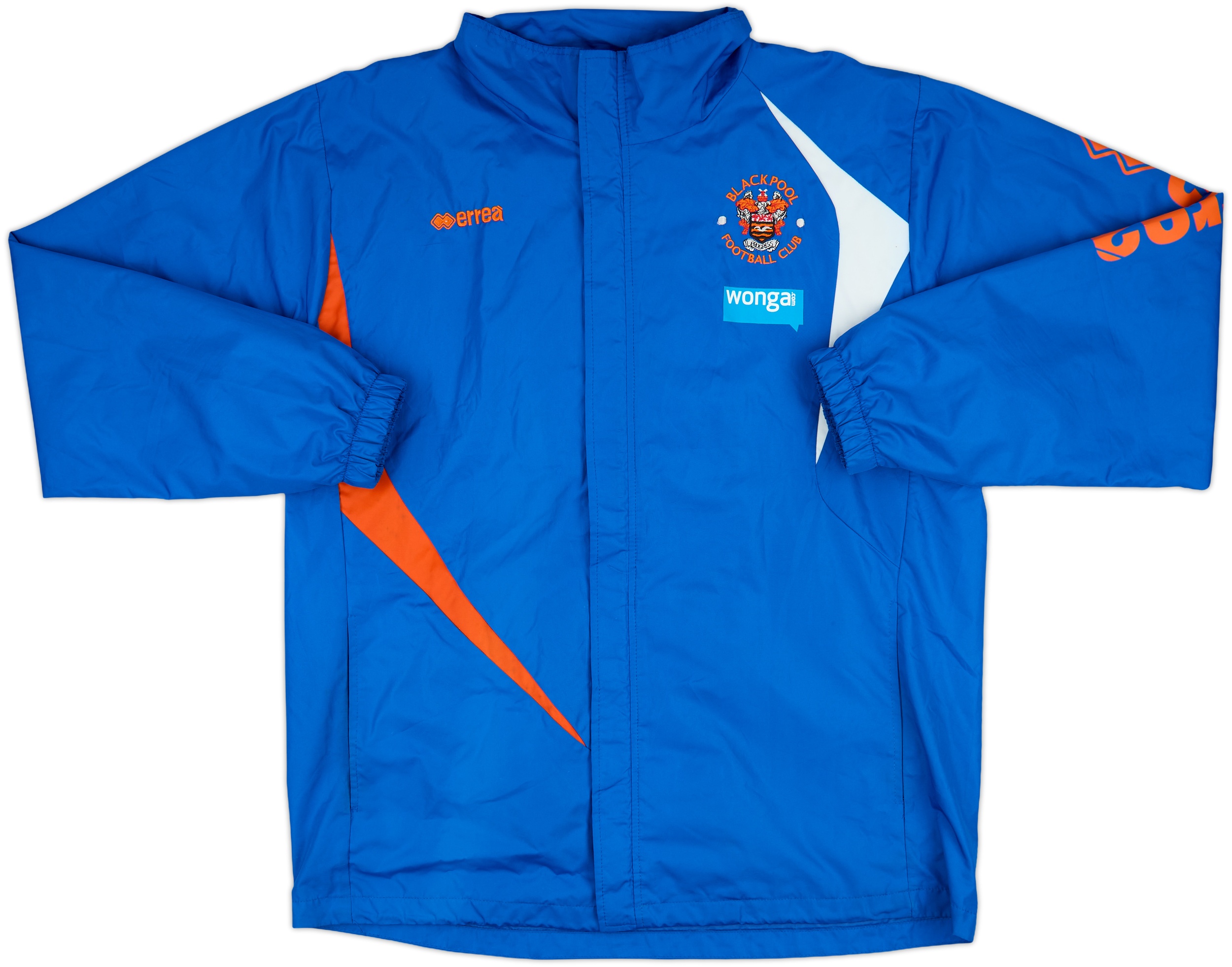 2013-14 Blackpool Errea Rain Jacket - 8/10 - (L)