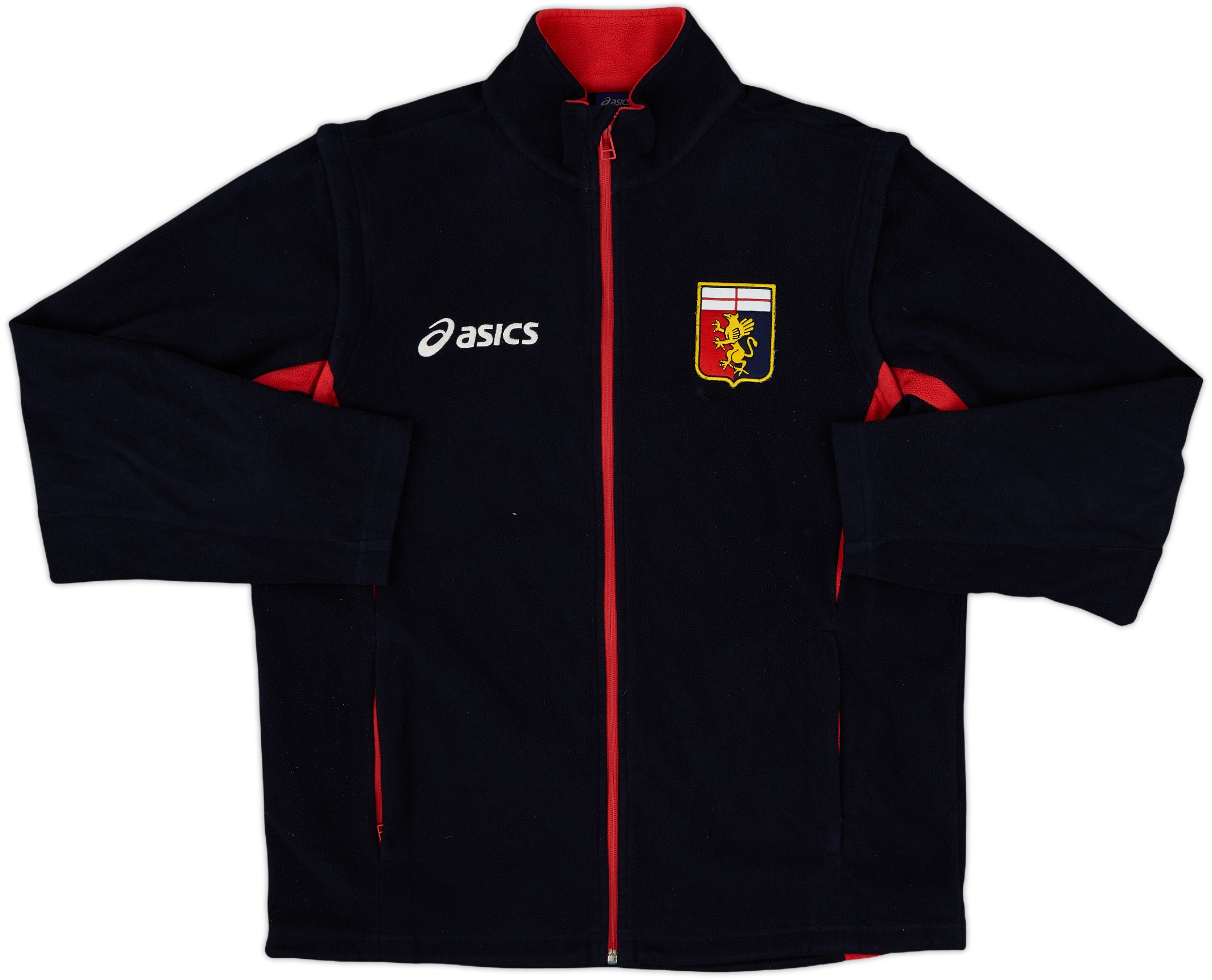 2008-09 Genoa Asics Fleece Jacket - 8/10 - (L)