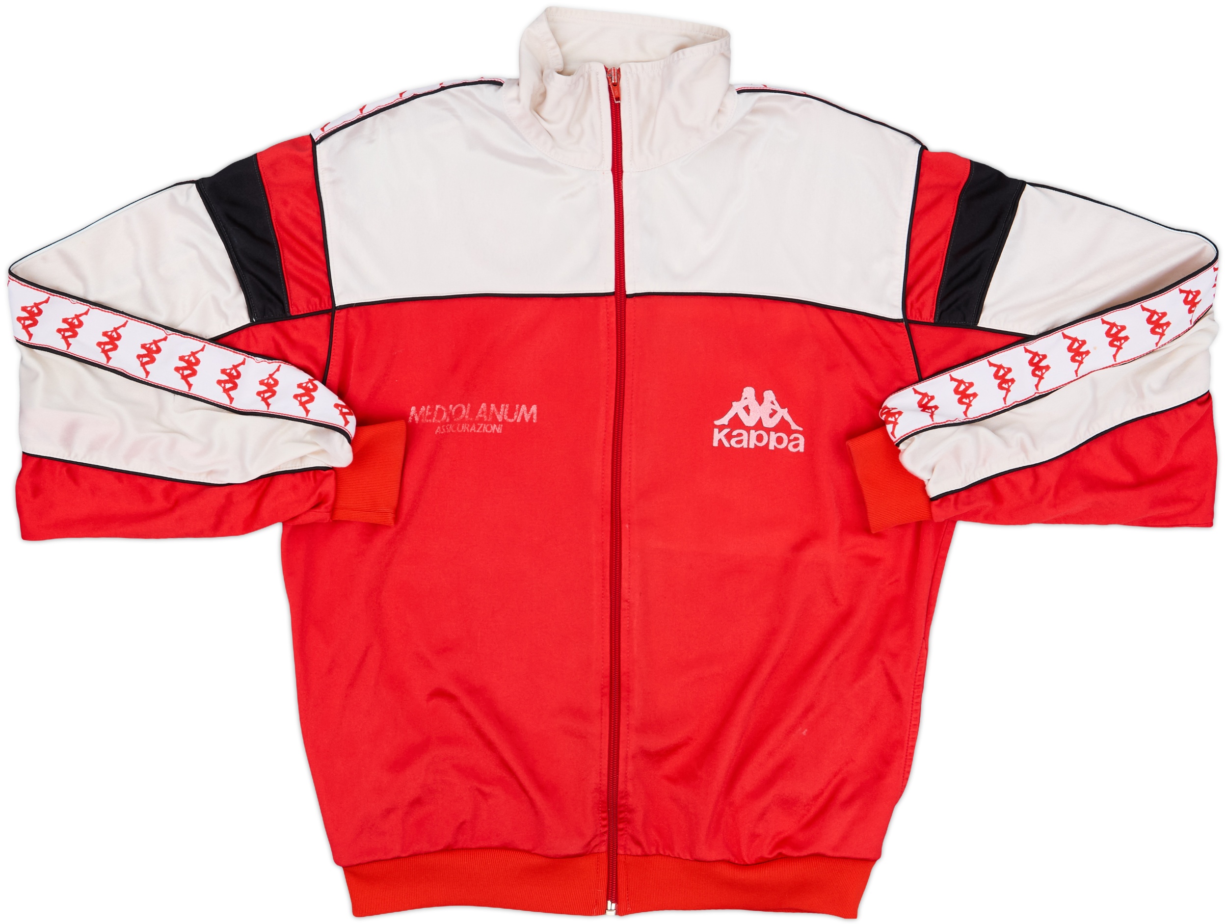 1988-90 AC Milan Kappa Track Jacket - 6/10 - (M)