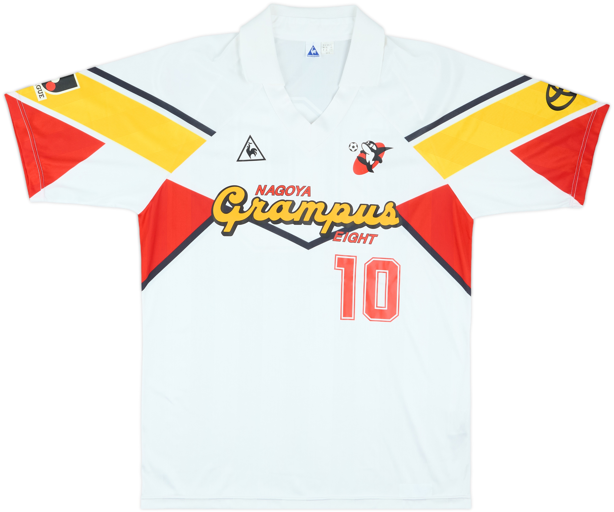 1992 Nagoya Grampus Eight Away Shirt #10 (Lineker) - 8/10 - (L)