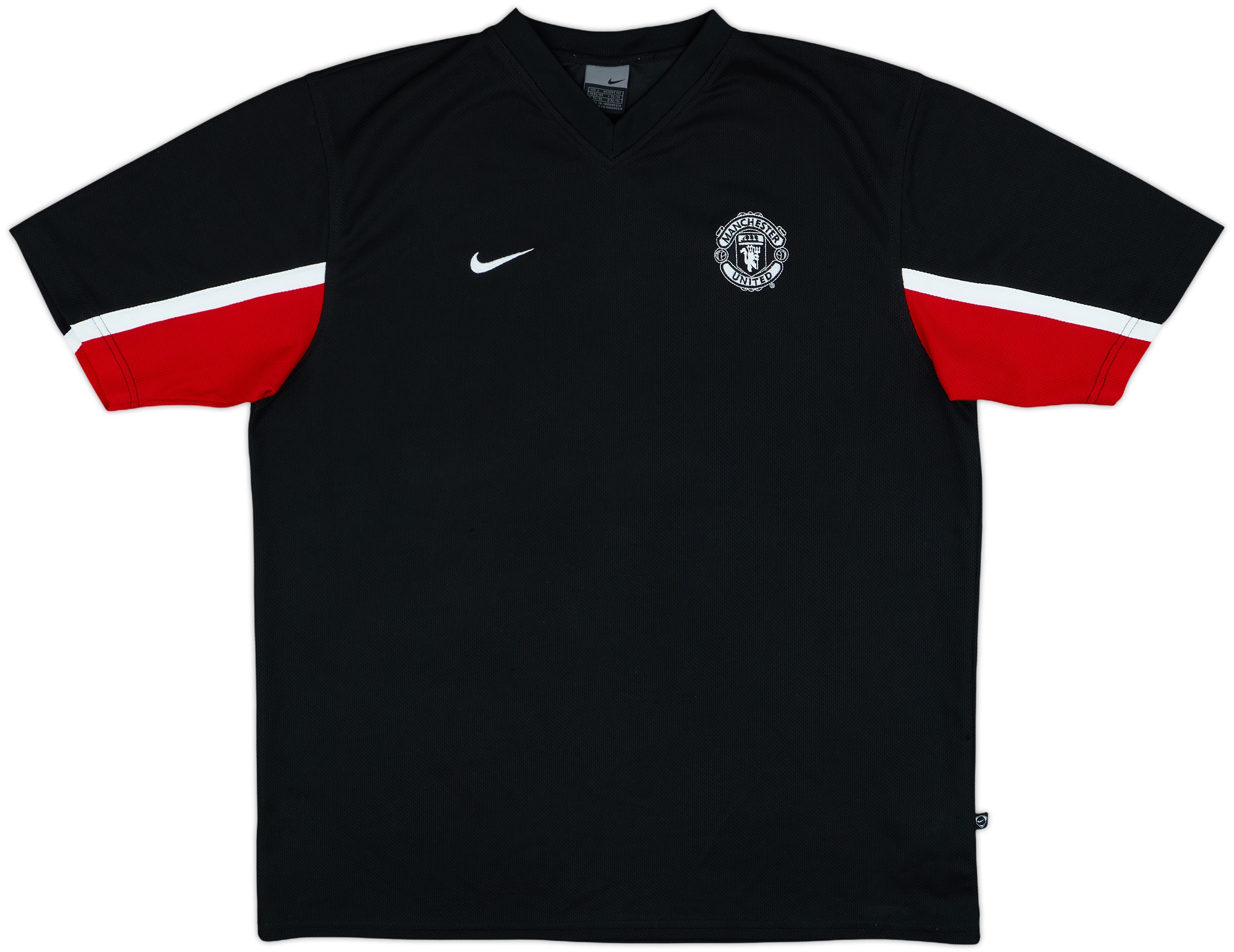 2003-04 Manchester United Nike Training Shirt - 8/10 - (L)