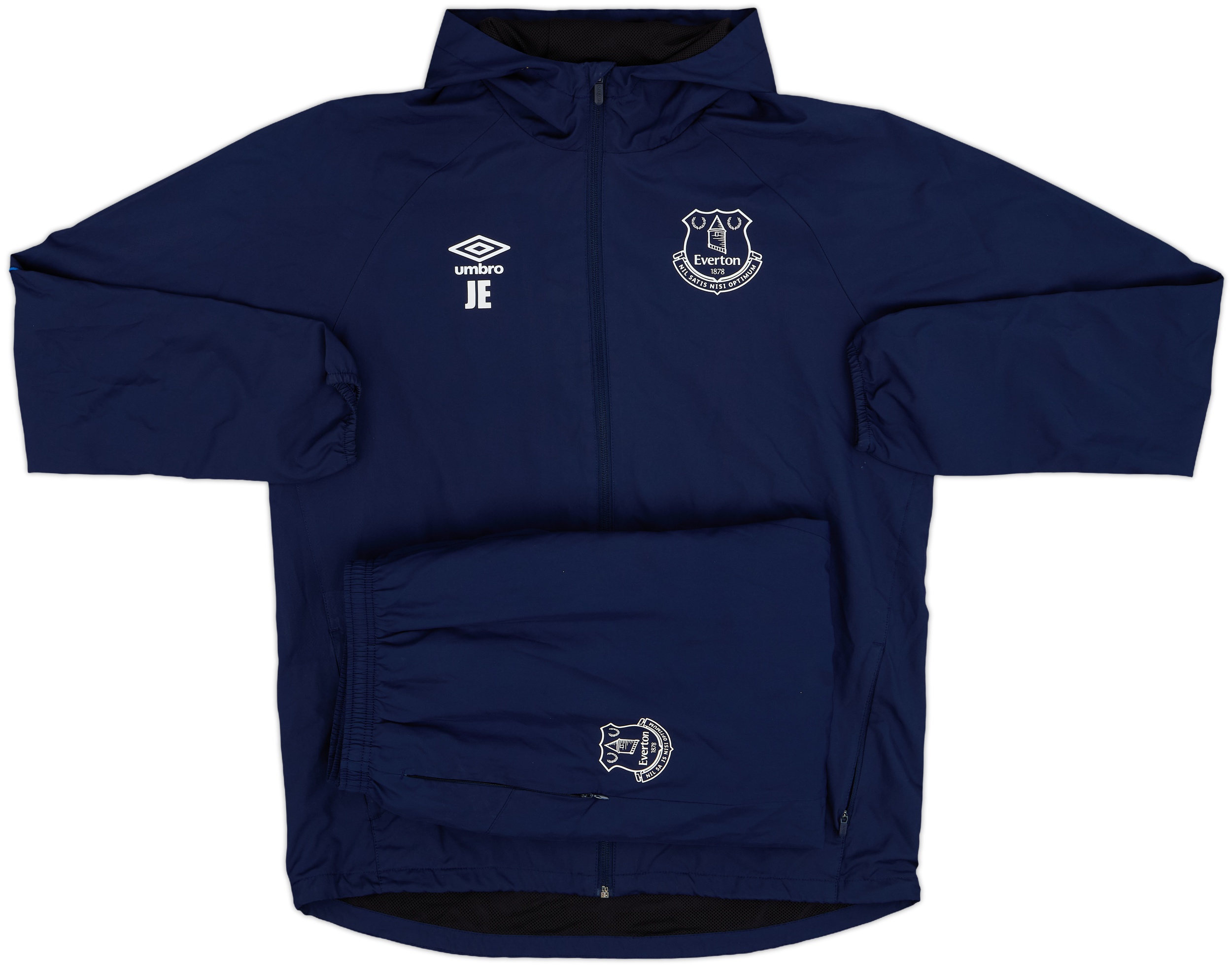 2017-18 Everton Umbro Staff Issue Tracksuit JE - 9/10 - (L)